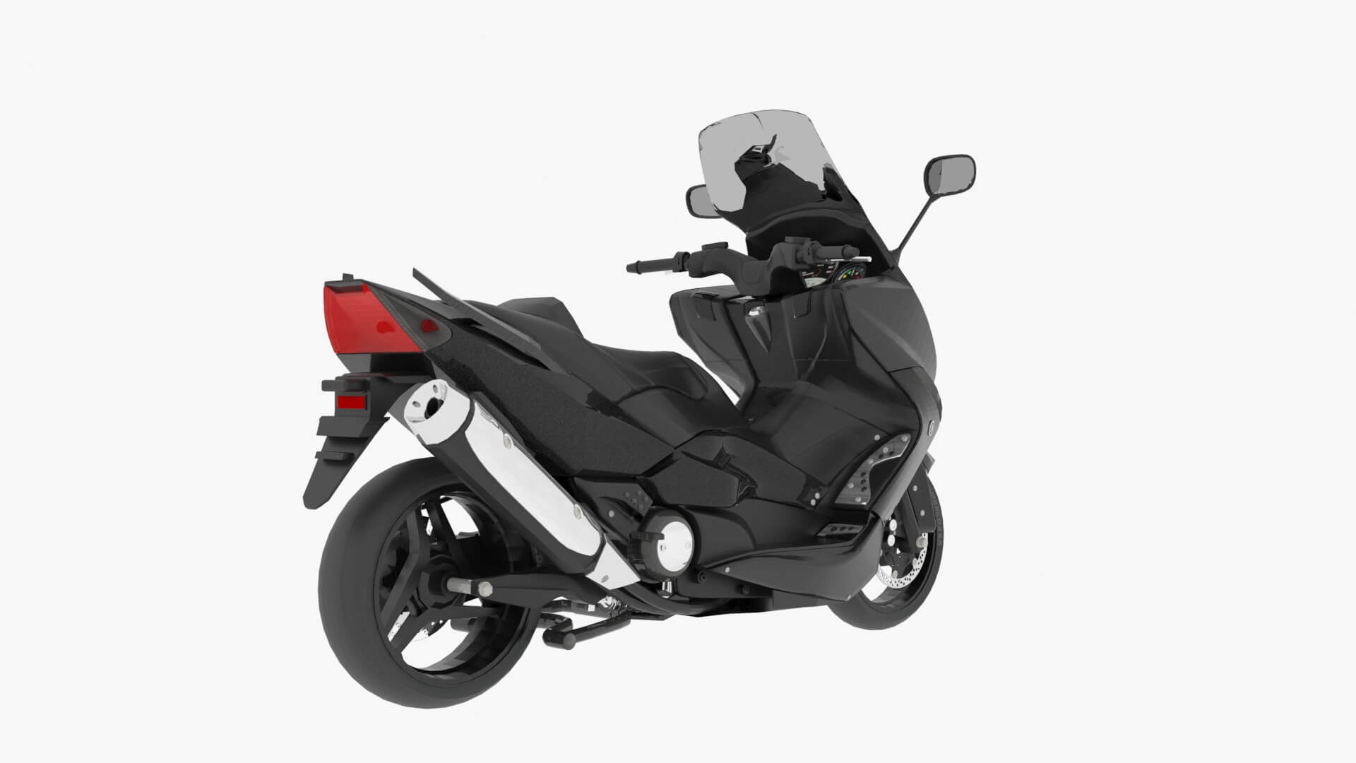 Yamaha TMAX 500 - 3D Model by ilham45