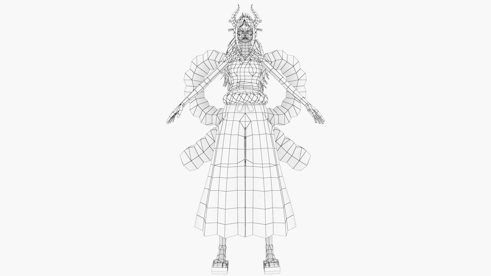 Yamato - One Piece Free 3D Model by ilham45