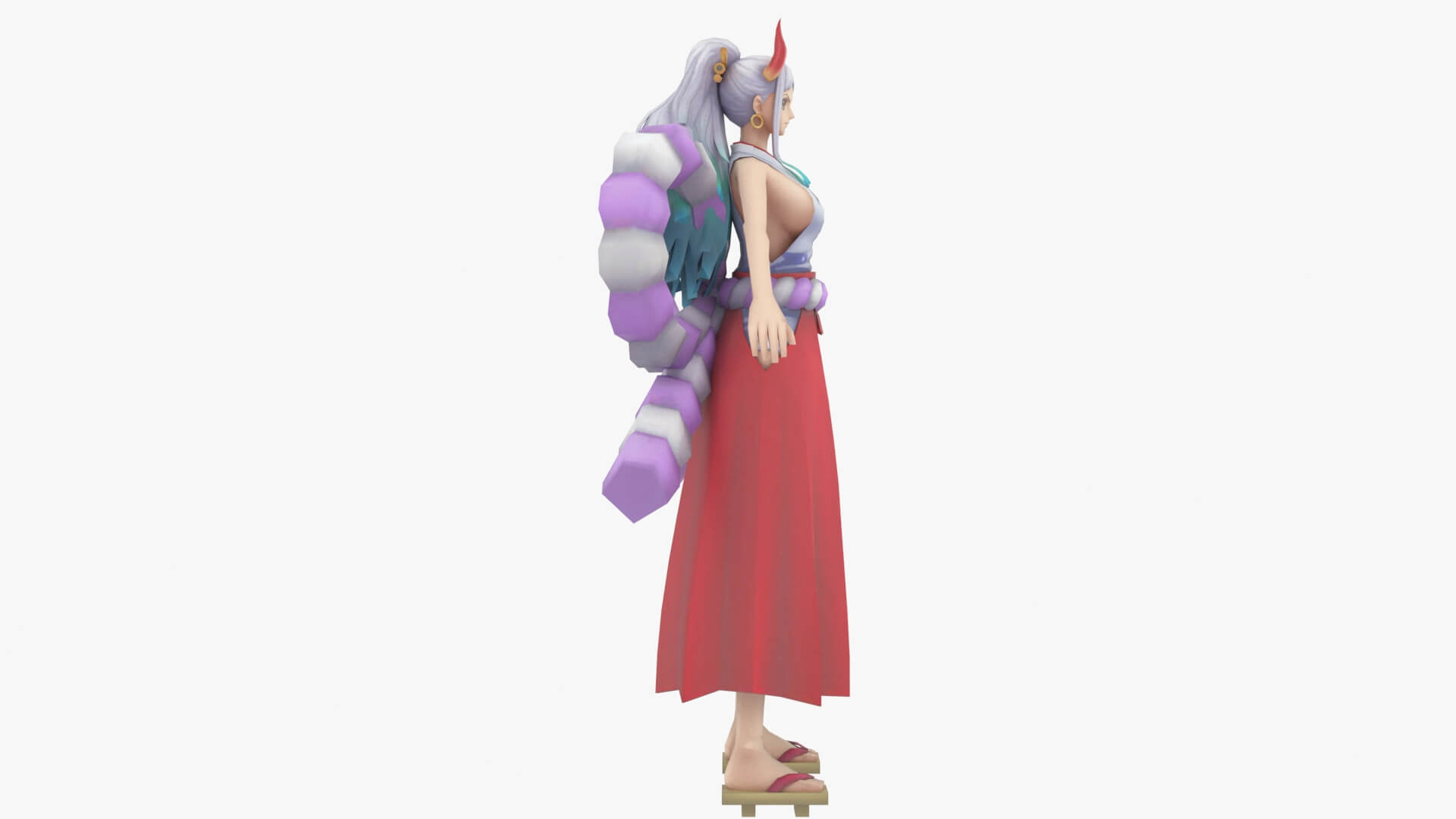 Yamato - One Piece Free 3D Model by ilham45