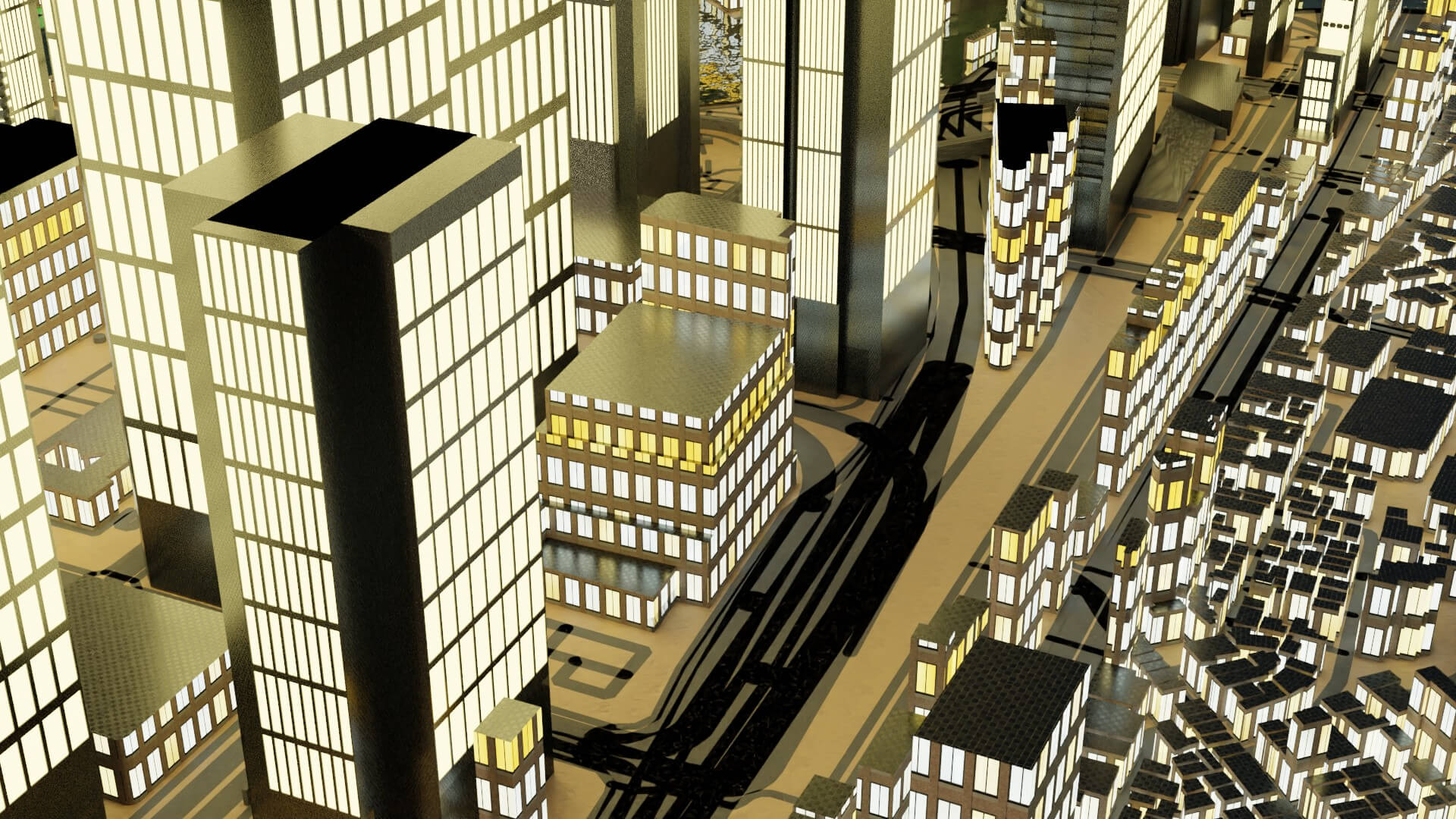 Yokohama Japan Citymap Building - 3D Model by ilham45