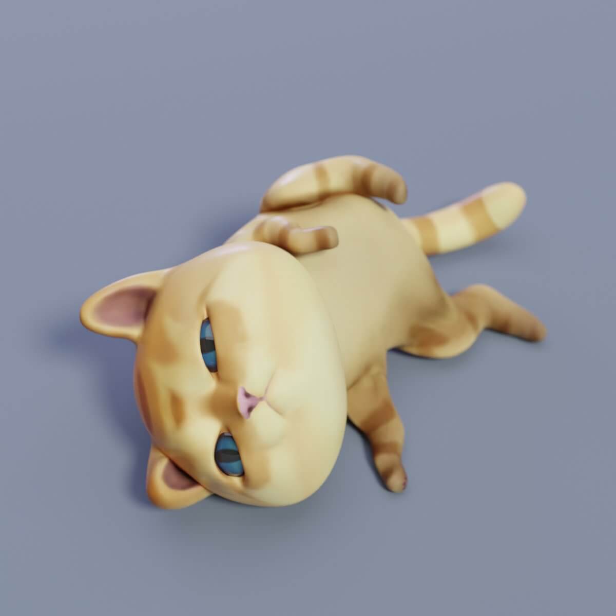 Cat - 3D Model by ilkes