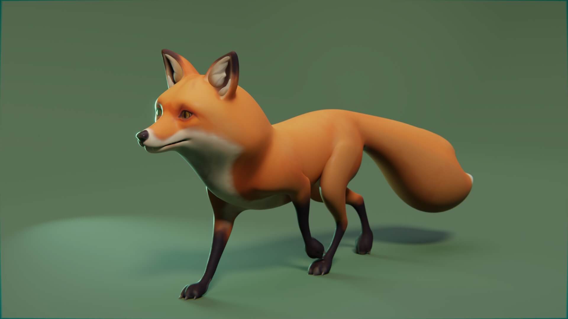 Fox - 3D Model by ilkes