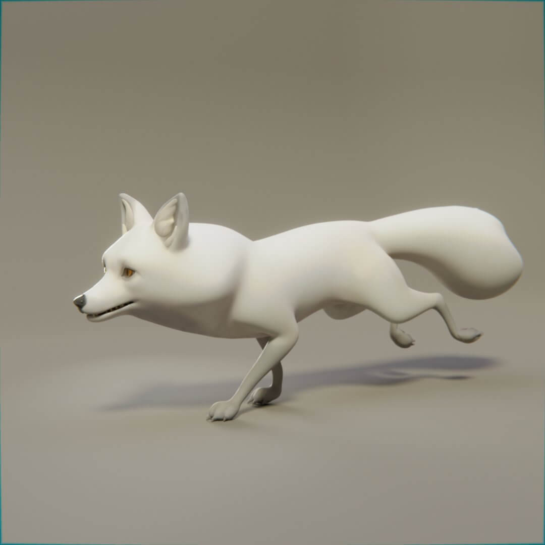 Fox - 3D Model by ilkes