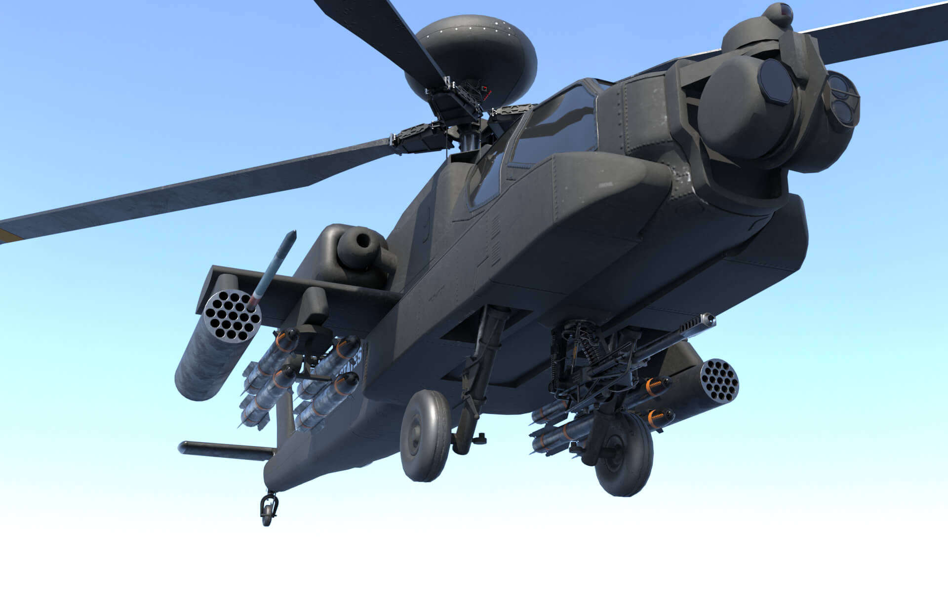 AH Apache 64 - 3D Model by Immutable