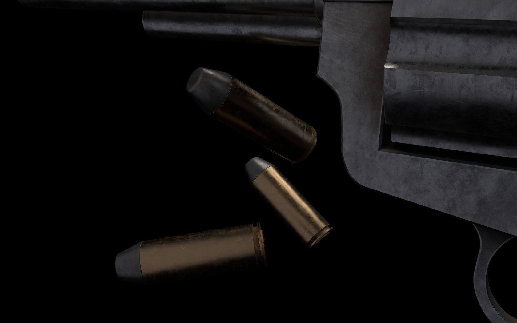 Revolver Colt 45 - 3D Model by Immutable