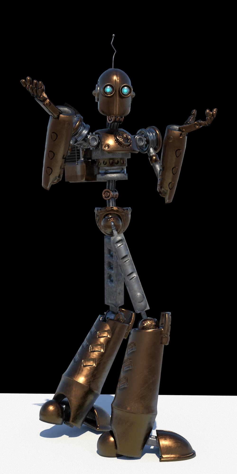 Robot 3D Render | RenderHub Gallery