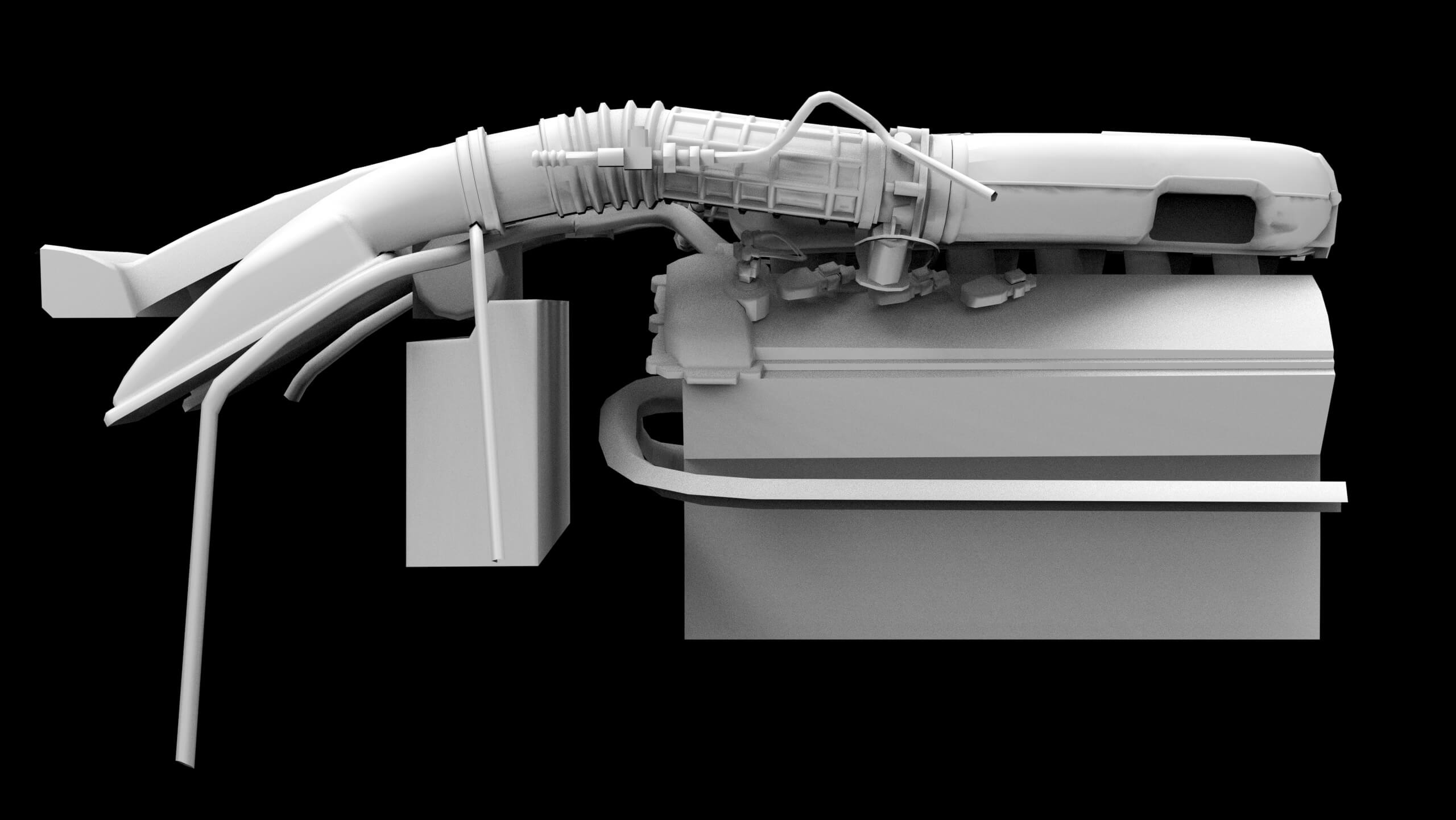 Ferrari V12 Naturally Aspirated Engine - 3D Model by impulse99