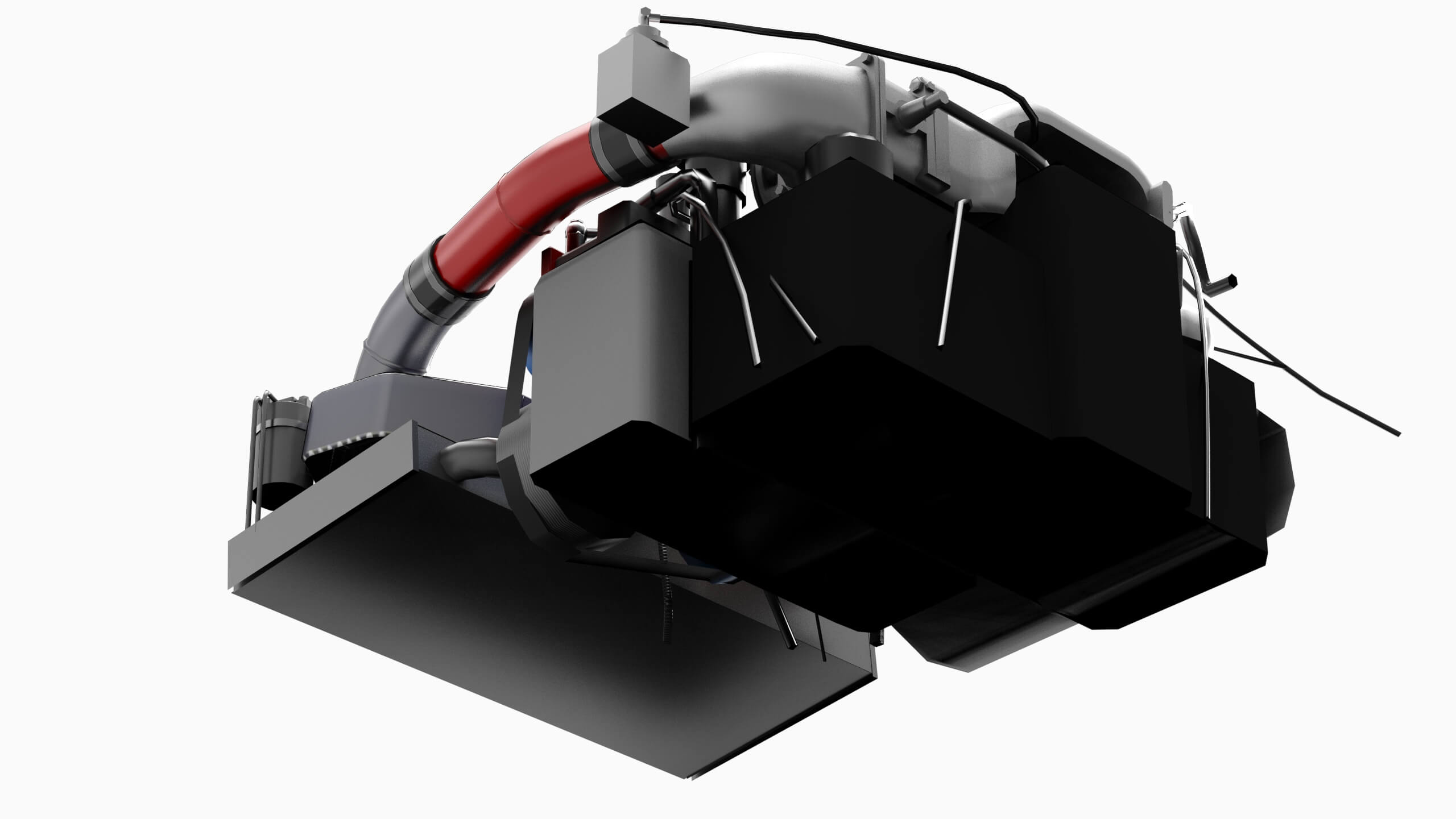 13B Turbo Rotary Engine - 3D Model by impulse99