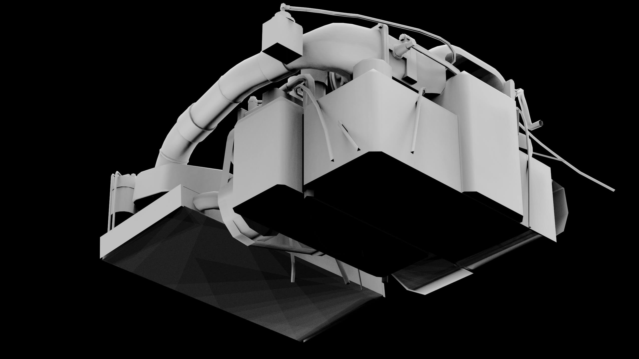 13B Turbo Rotary Engine - 3D Model by impulse99