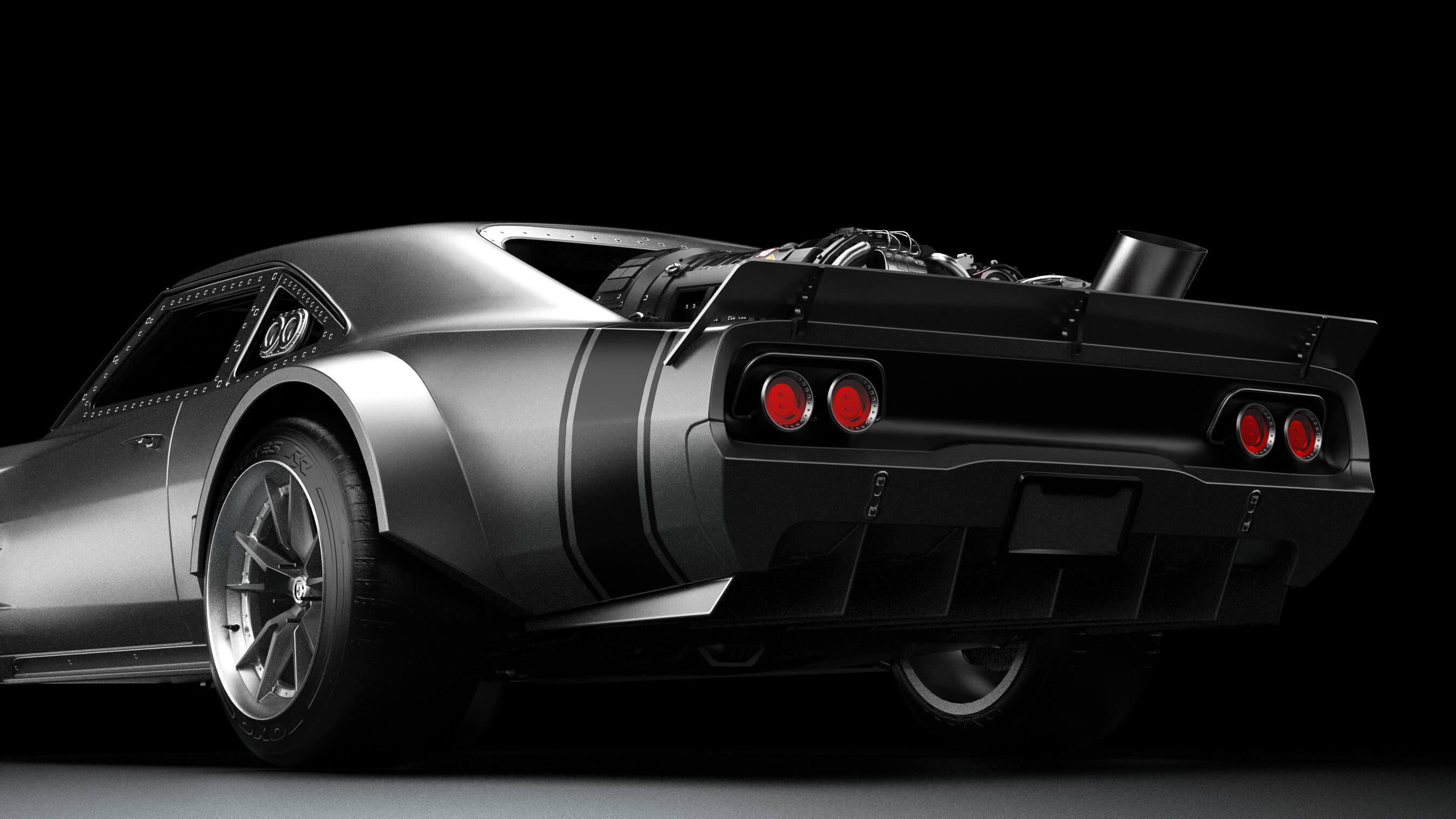 1968 Dodge Ice Charger R/T - 3D Model by impulse99