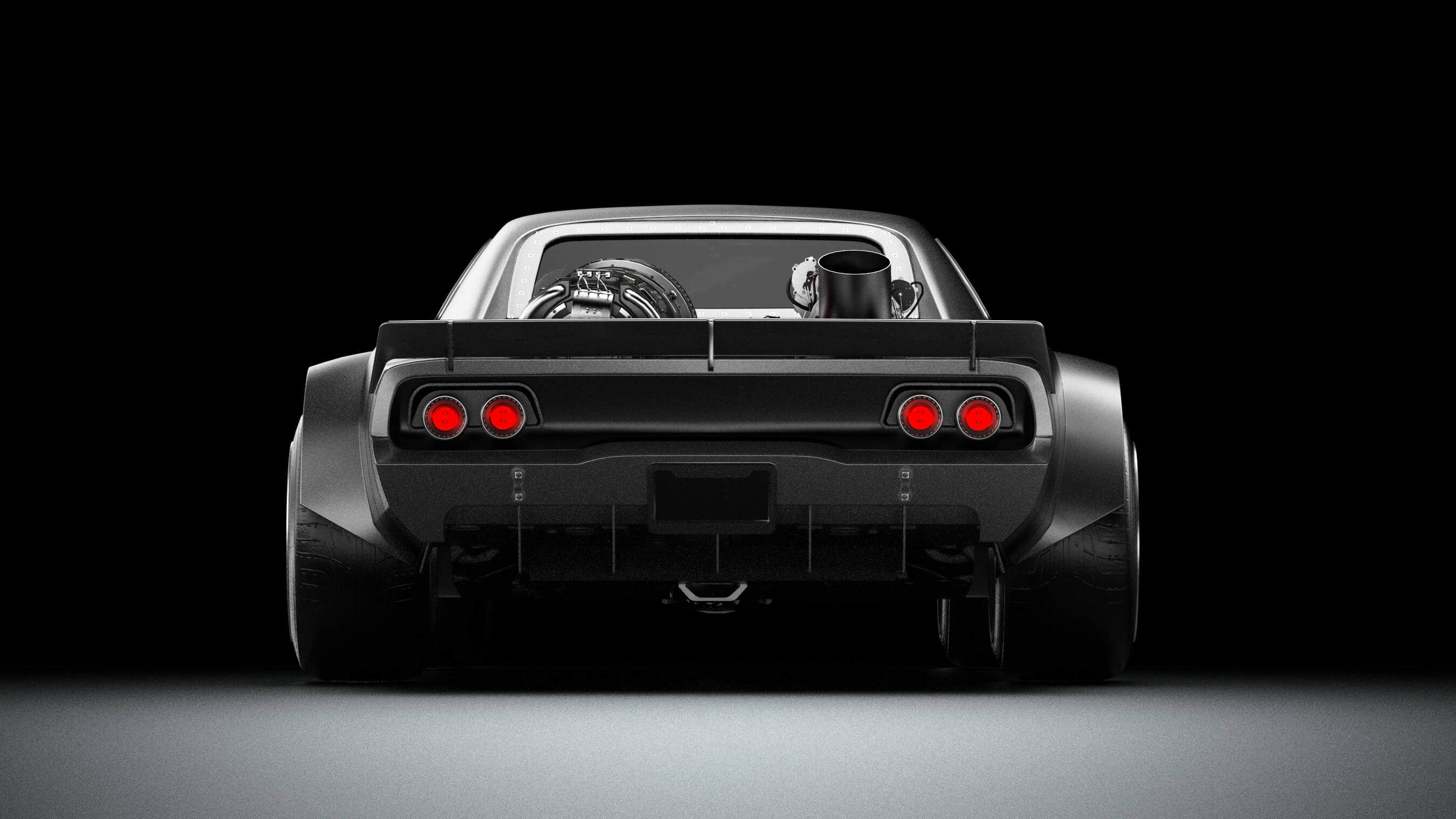 1968 Dodge Ice Charger R/T - 3D Model by impulse99