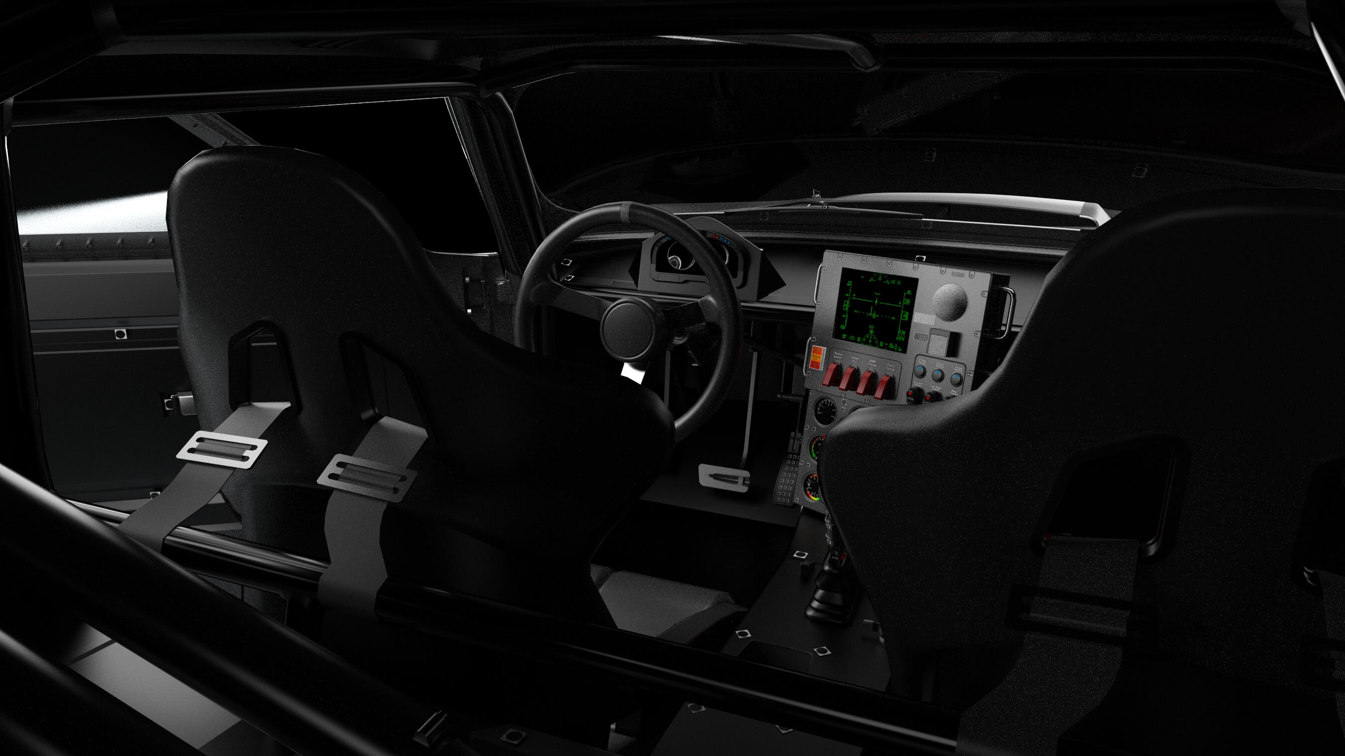 1968 Dodge Ice Charger R/T - 3D Model by impulse99