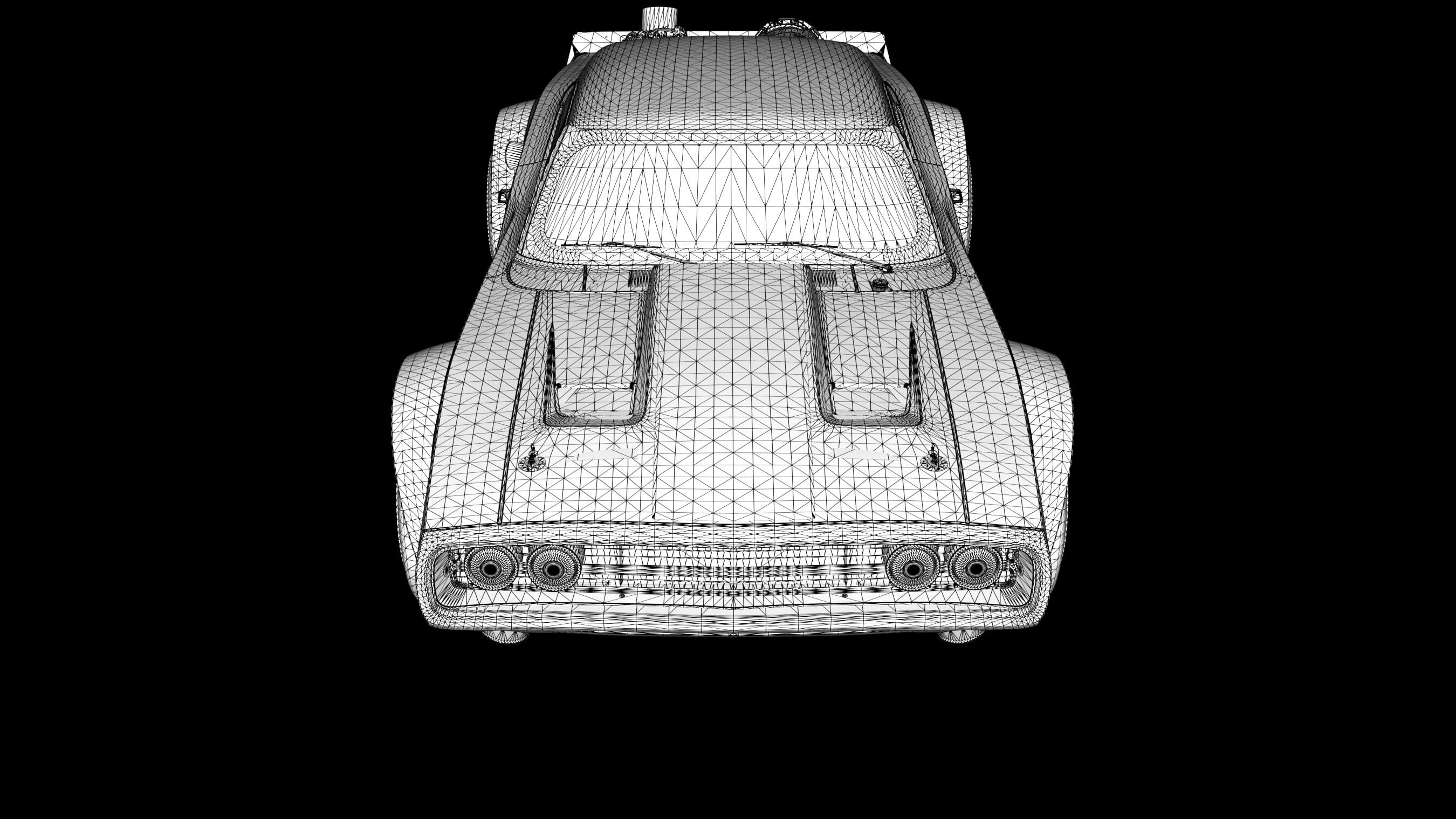 1968 Dodge Ice Charger R/T - 3D Model by impulse99