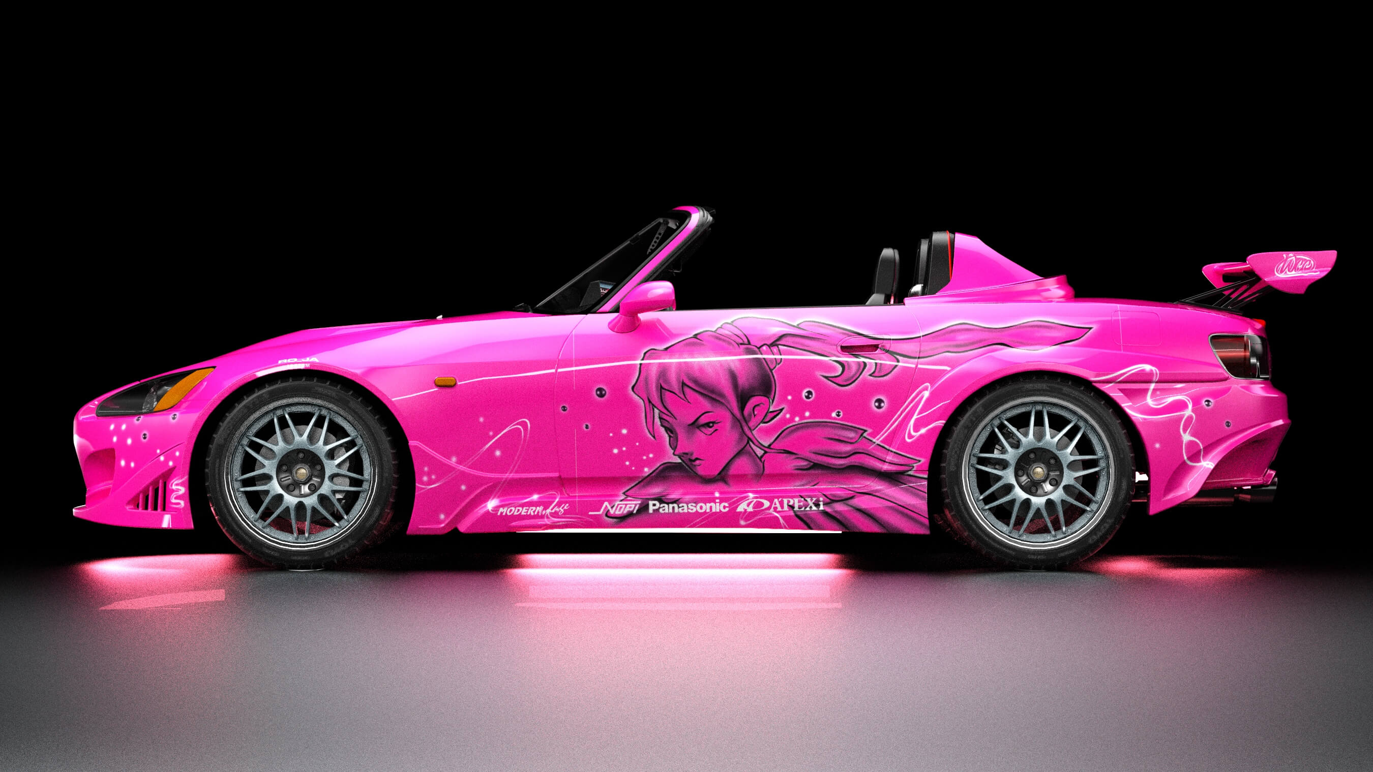 2 Fast 2 Furious Suki Veilside Honda S2000 - 3D Model by impulse99