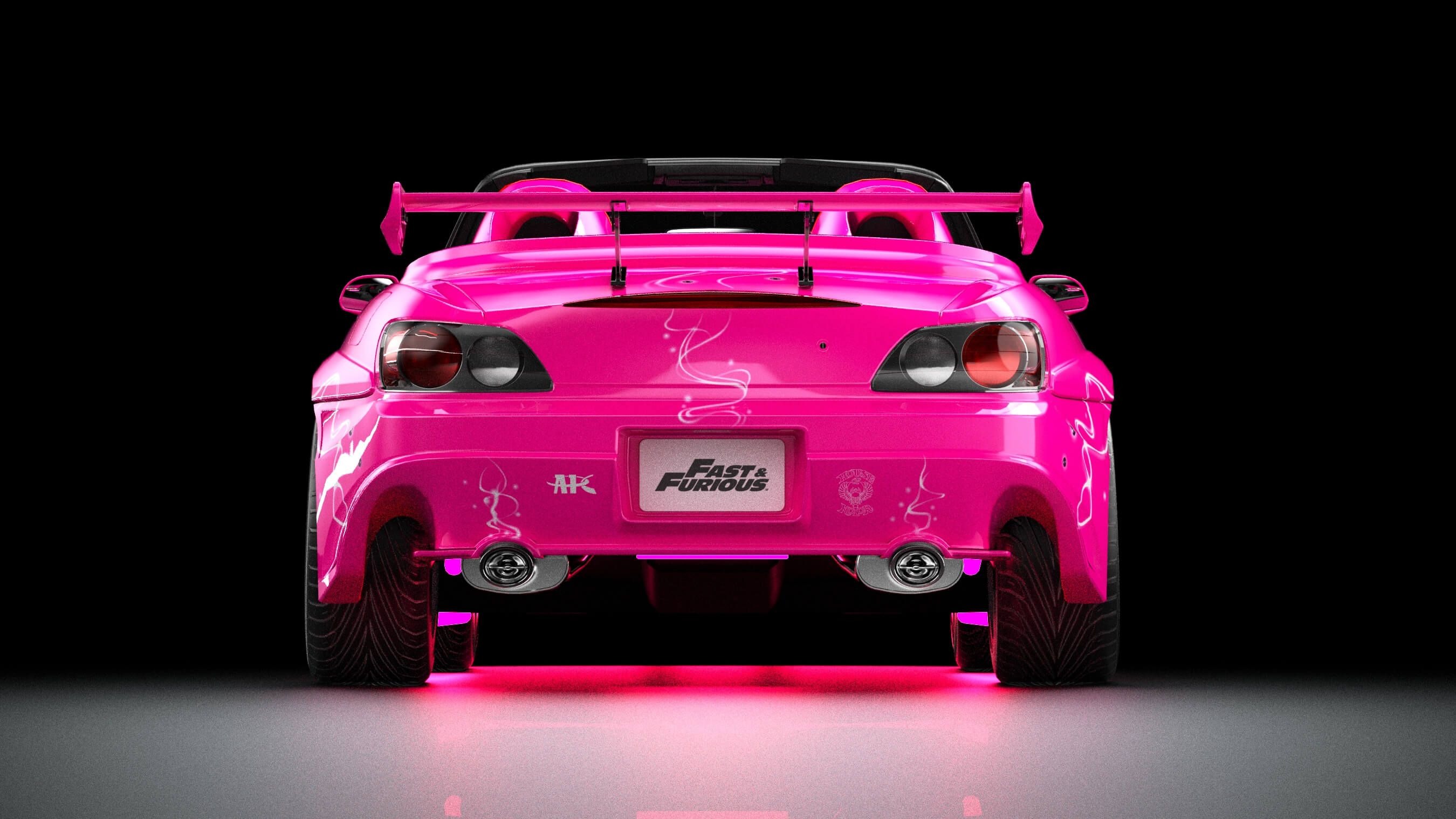 2 Fast 2 Furious Suki Veilside Honda S2000 - 3D Model by impulse99