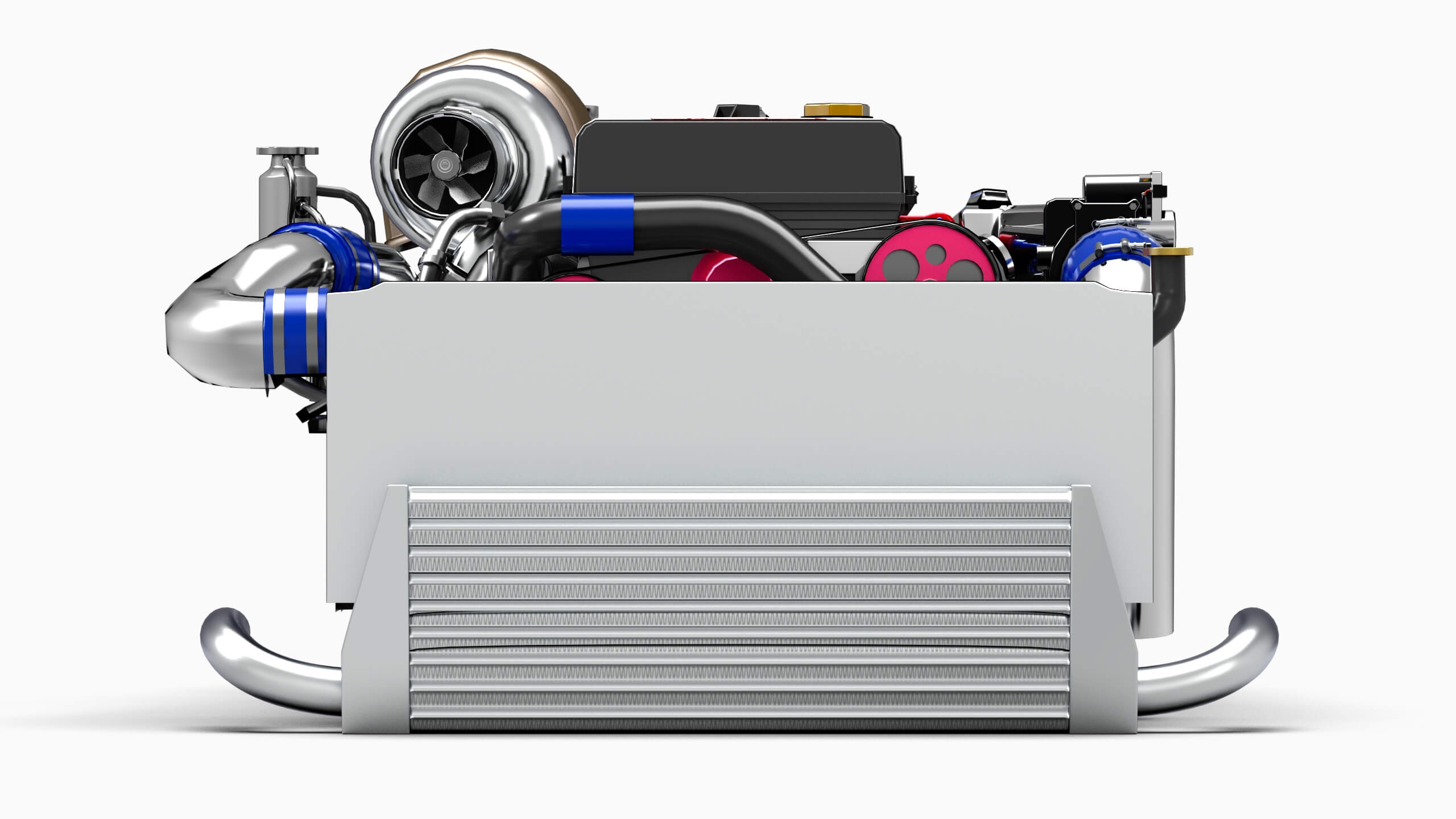 1JZ GTE Turbo Straight 6 Engine - 3D Model by impulse99