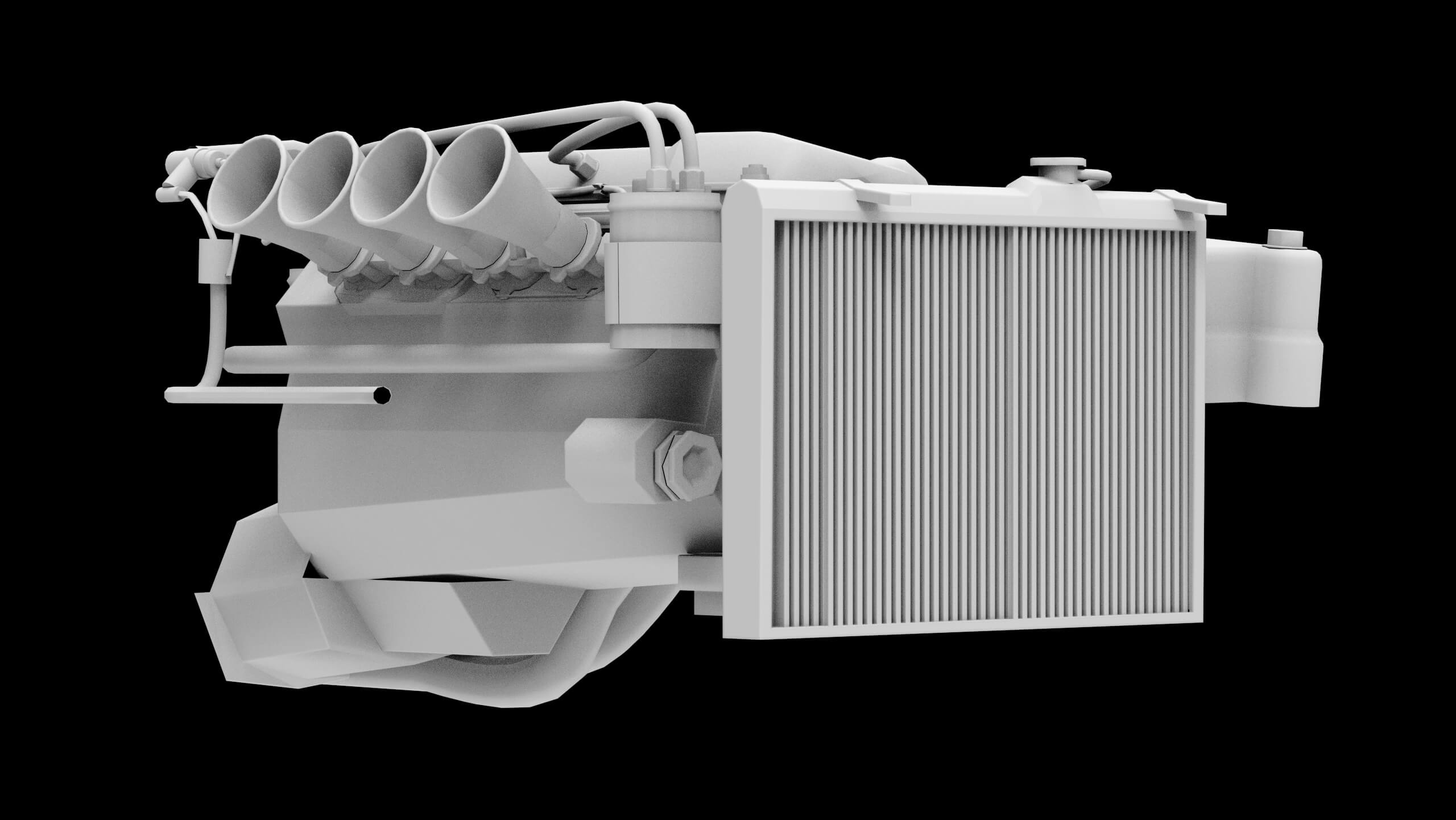 3SGE Beams Toyota Engine - 3D Model by impulse99