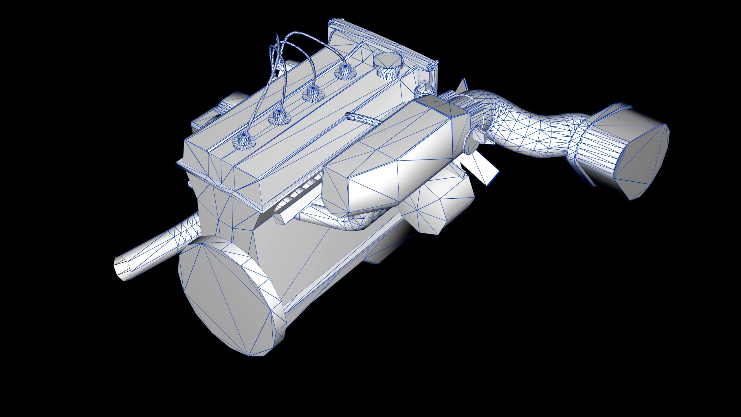 4AGE Toyota Engine - 3D Model by impulse99
