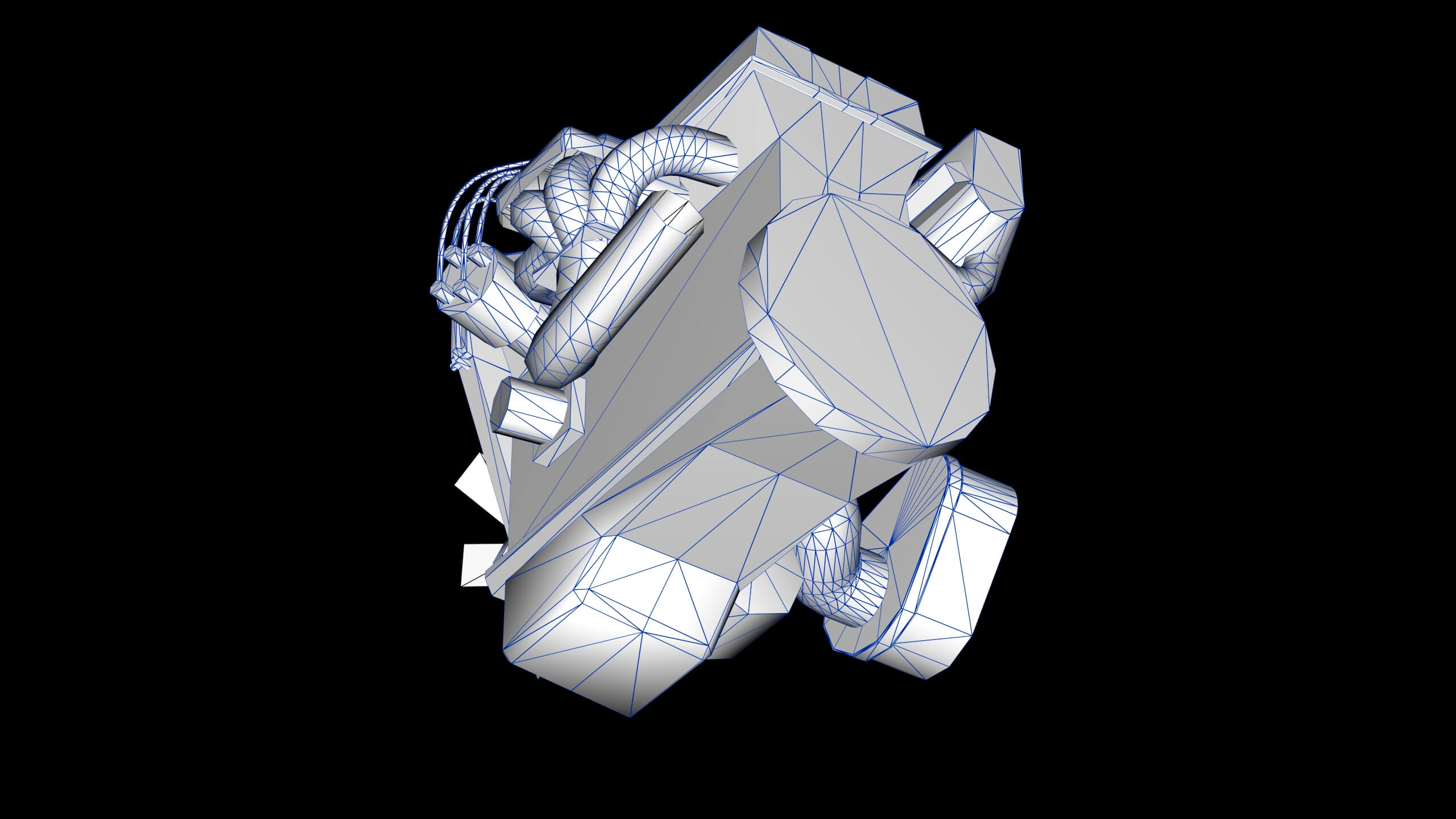 4AGE Toyota Engine - 3D Model by impulse99