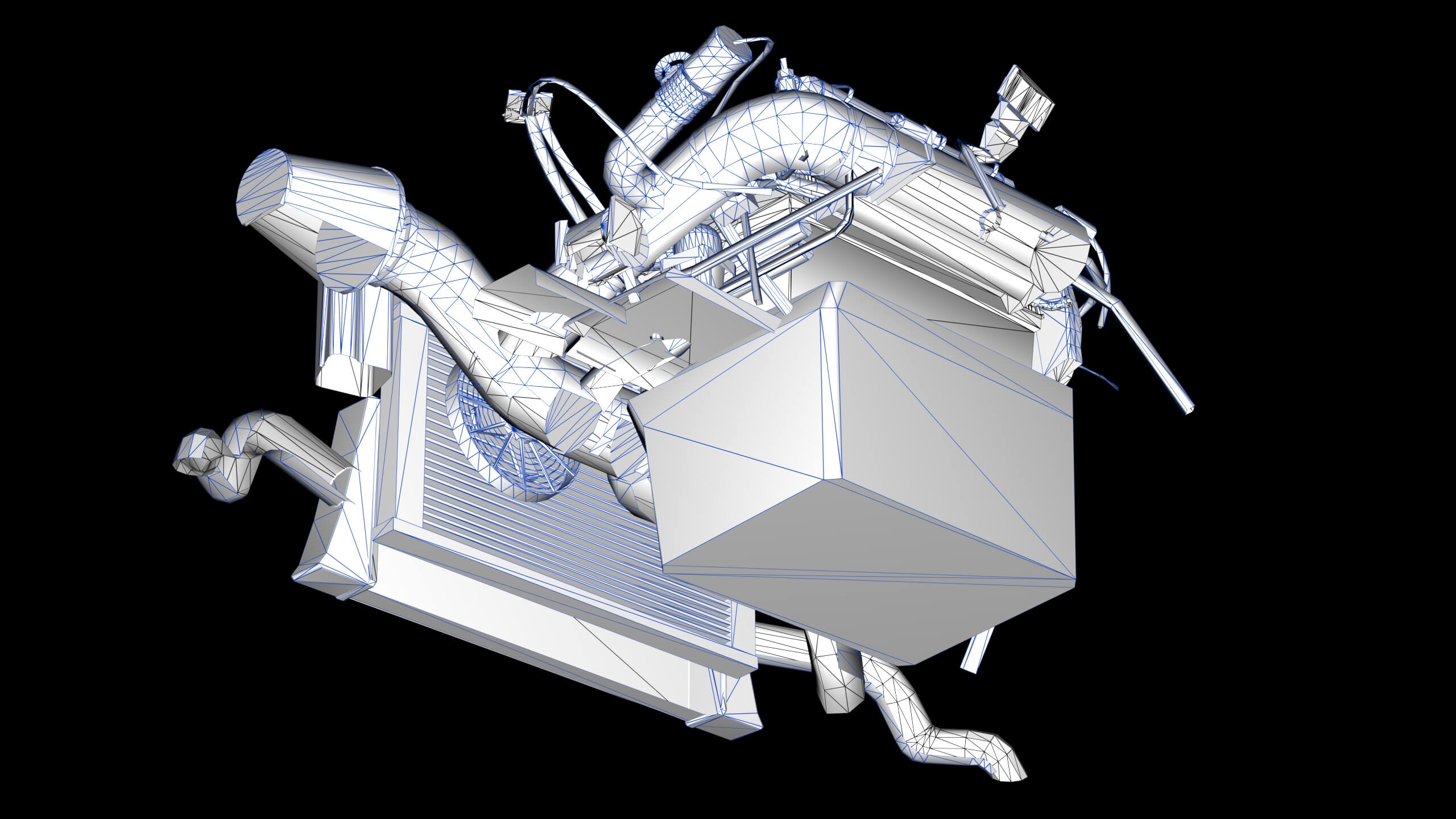 4G63T Evolution Inline 4 Engine - 3D Model by impulse99