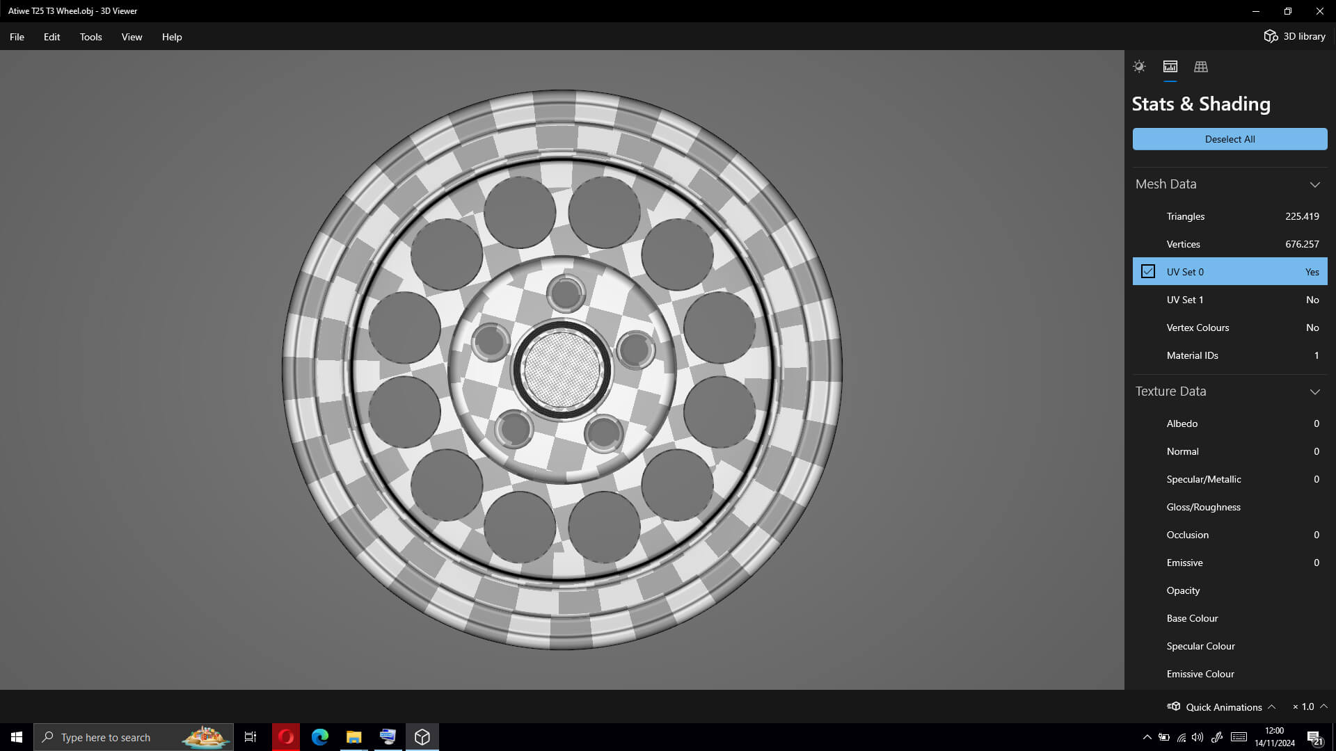 Atiwe T25 Wheel - 3D Model by impulse99