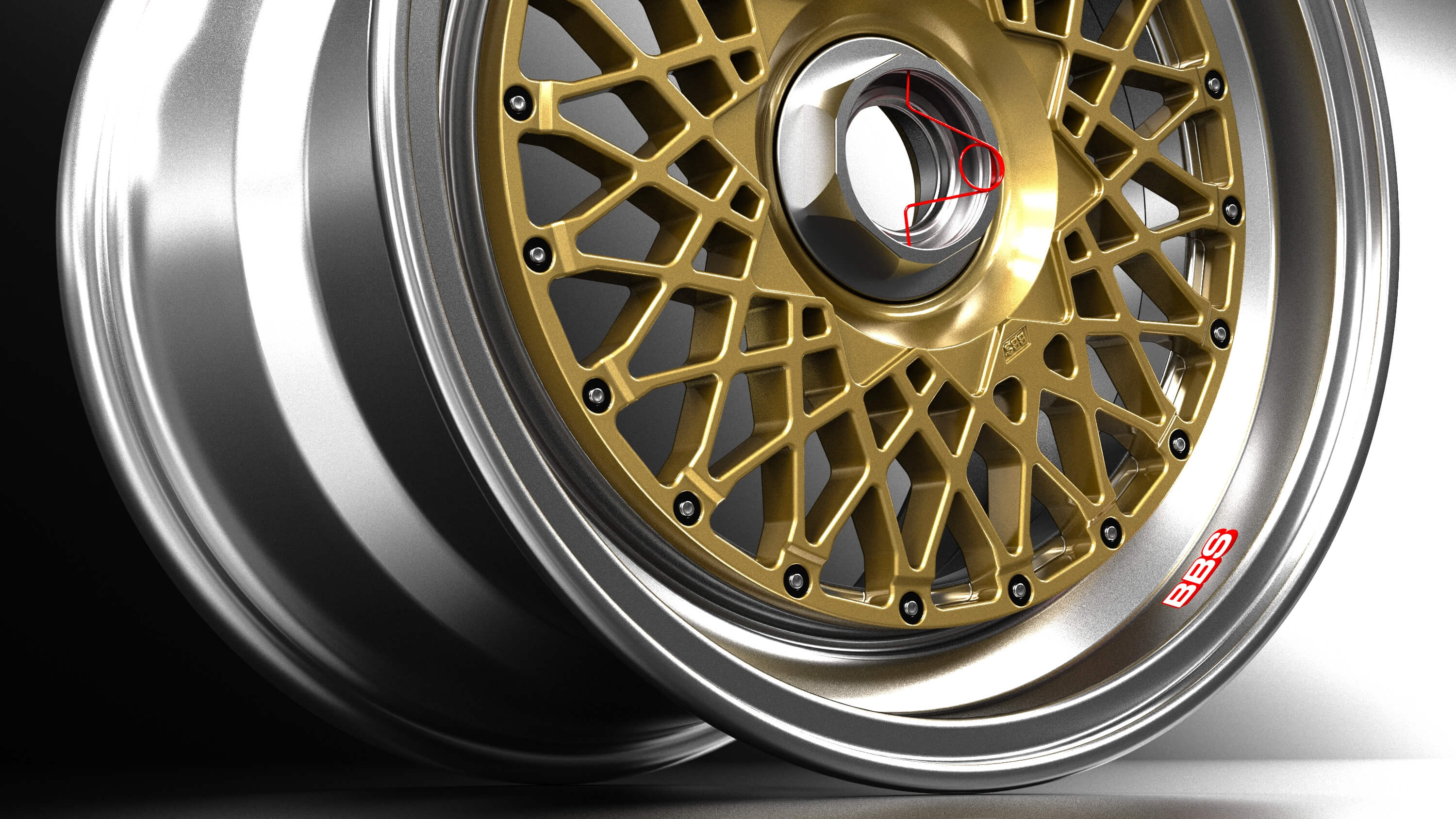BBS E55 Classic Racing - 3D Model by impulse99