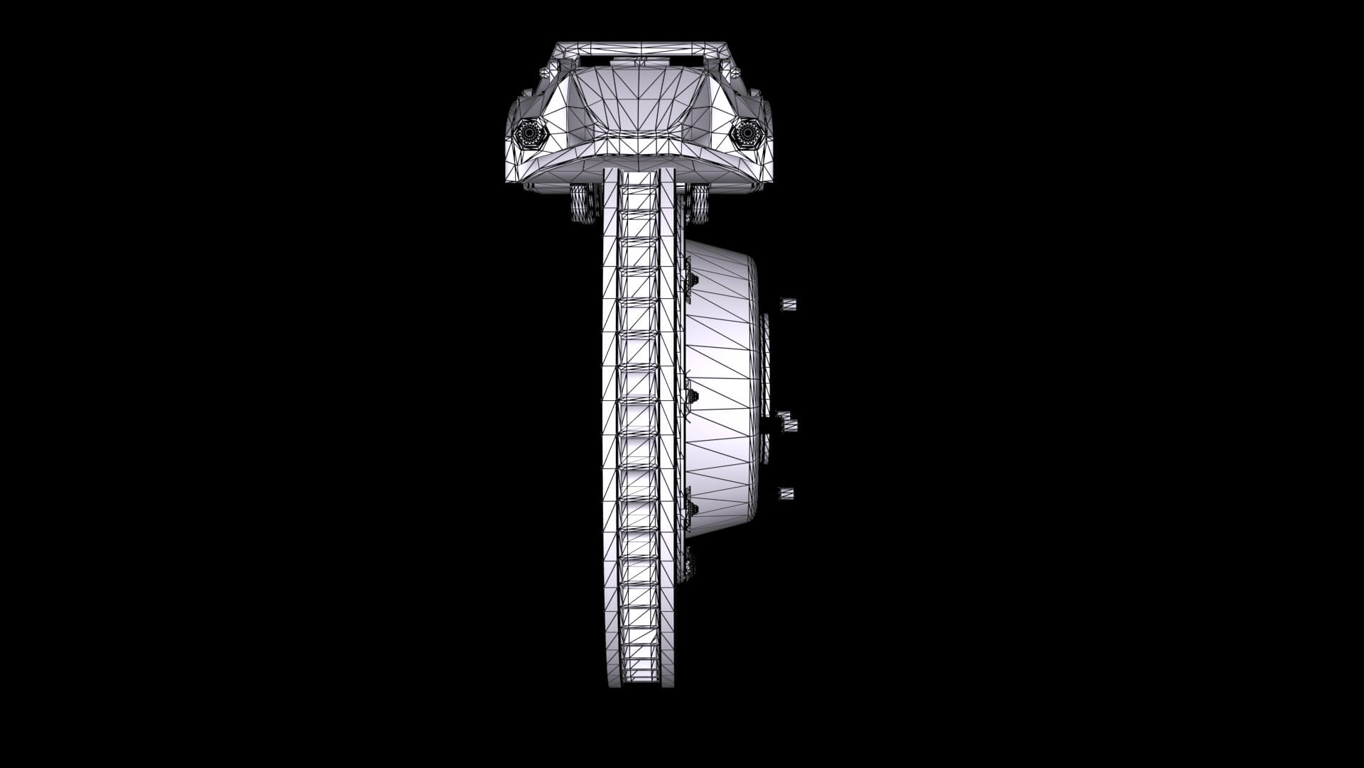 Brembo GTS 6-Pot Brake Kit 3D Model by impulse99