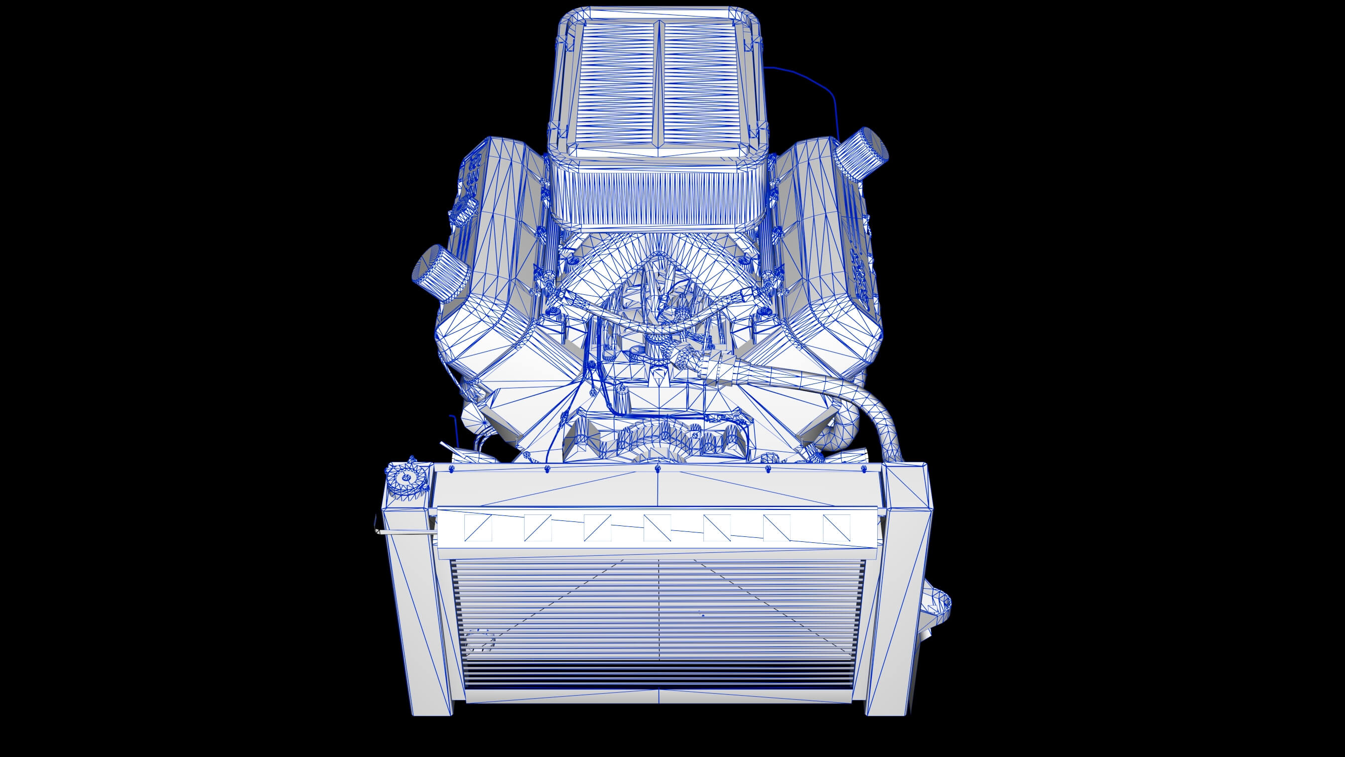 Chevy 632 V8 Racing - 3D Model by impulse99