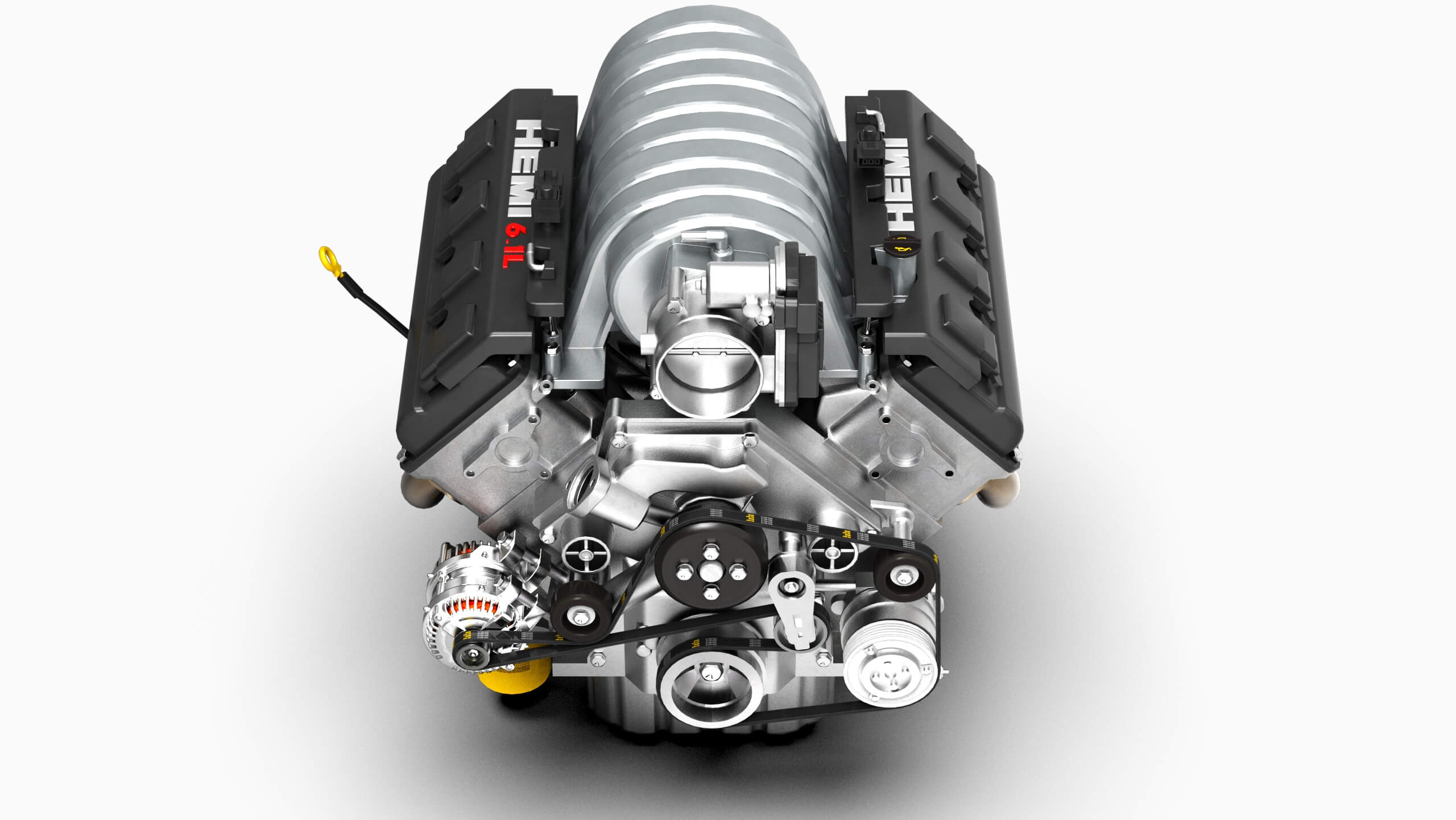 Dodge SRT Hemi V8 - 3D Model by impulse99