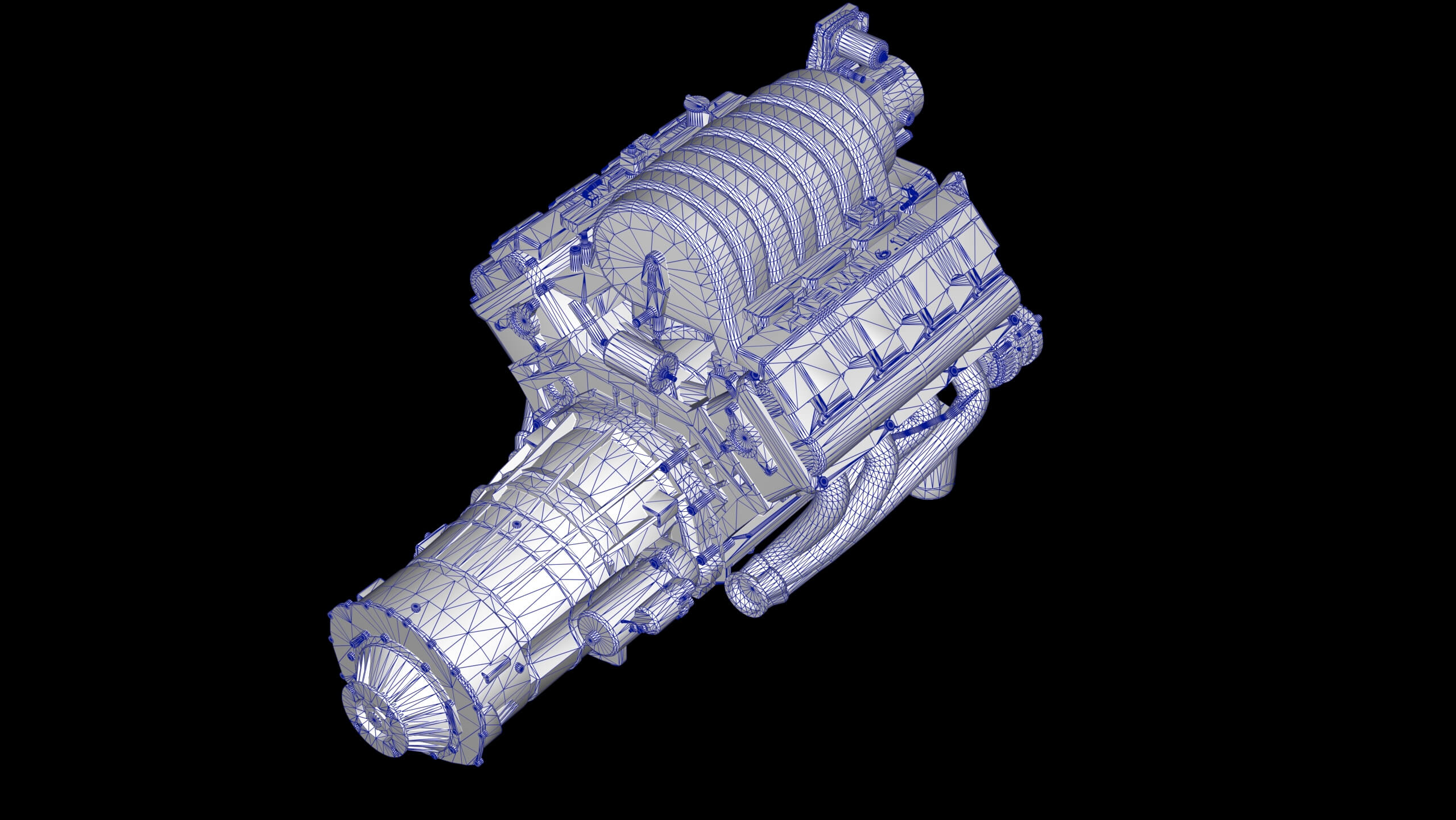 Dodge SRT Hemi V8 - 3D Model by impulse99