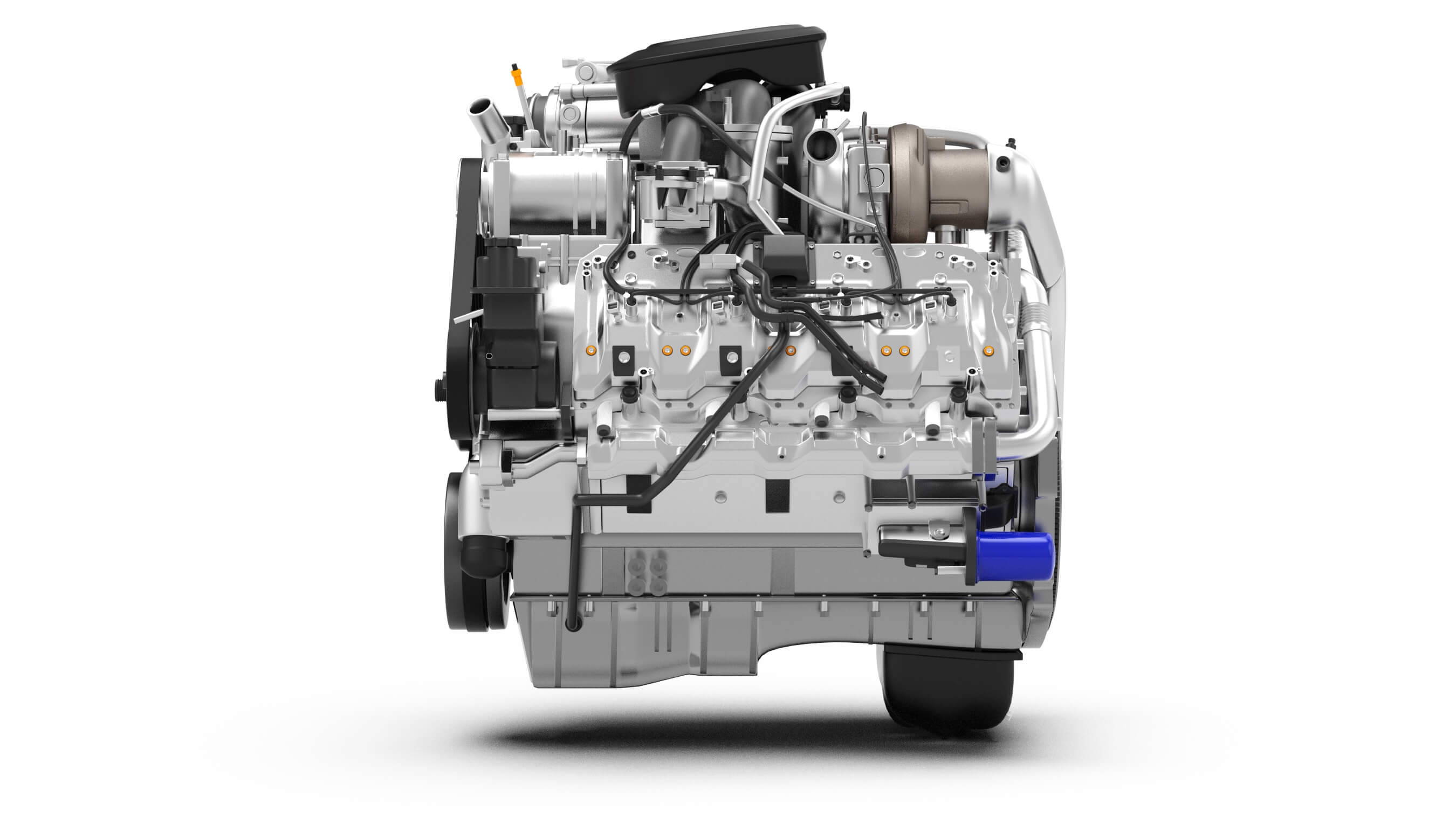 Duramax Diesel Turbo V8 Engine - 3D Model by impulse99