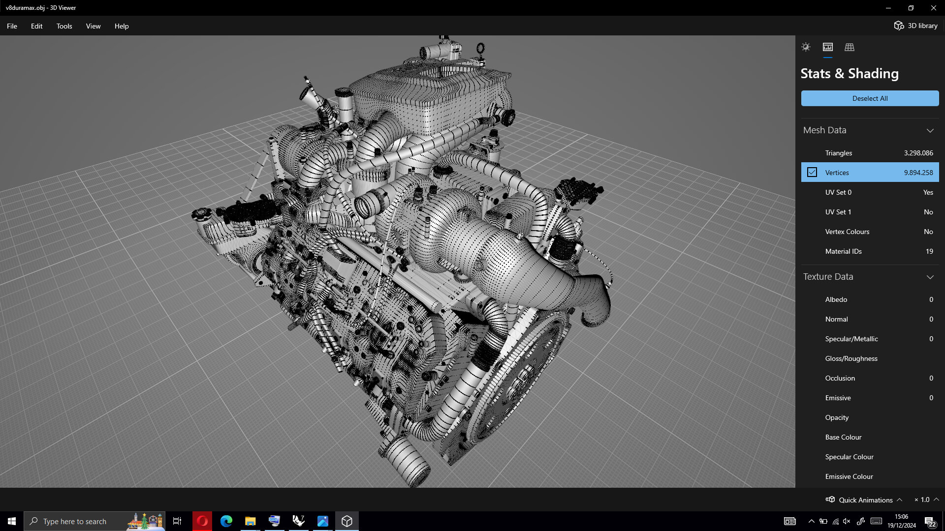 Duramax Diesel Turbo V8 Engine - 3D Model by impulse99