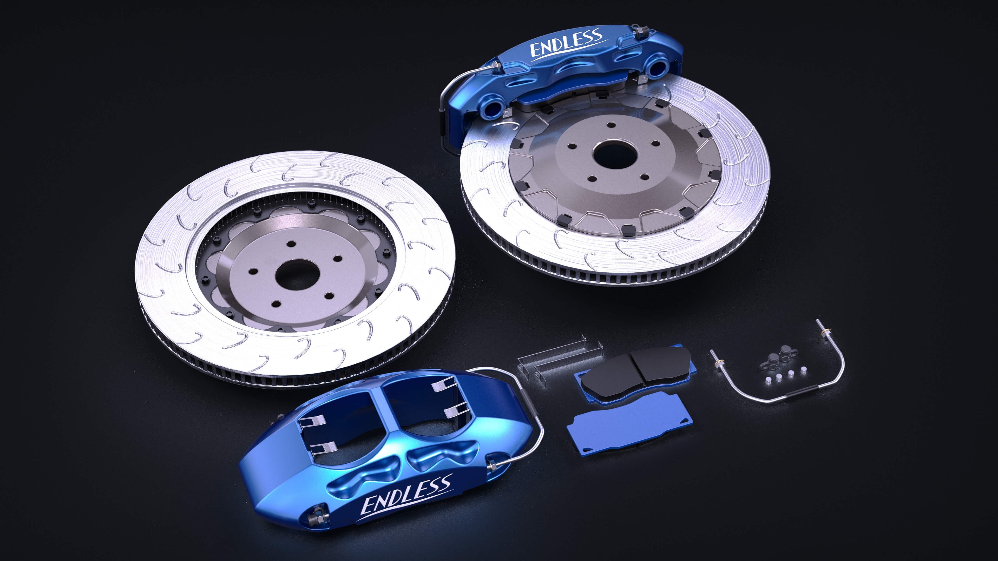 Endless Mono 4R Brake Kit - 3D Model by impulse99