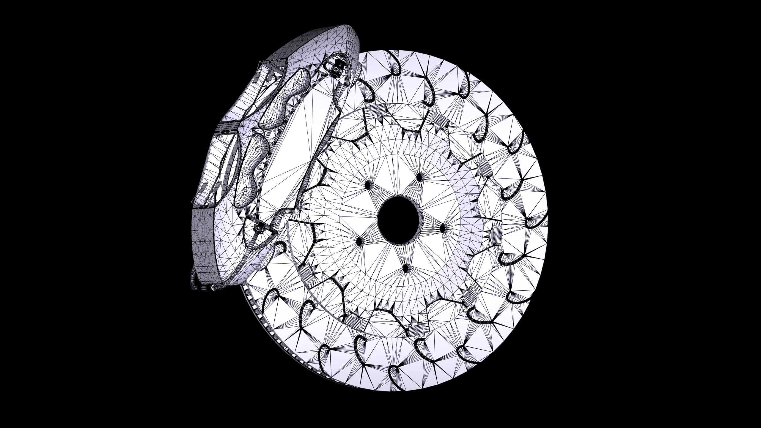 Endless Mono 4R Brake Kit - 3D Model by impulse99