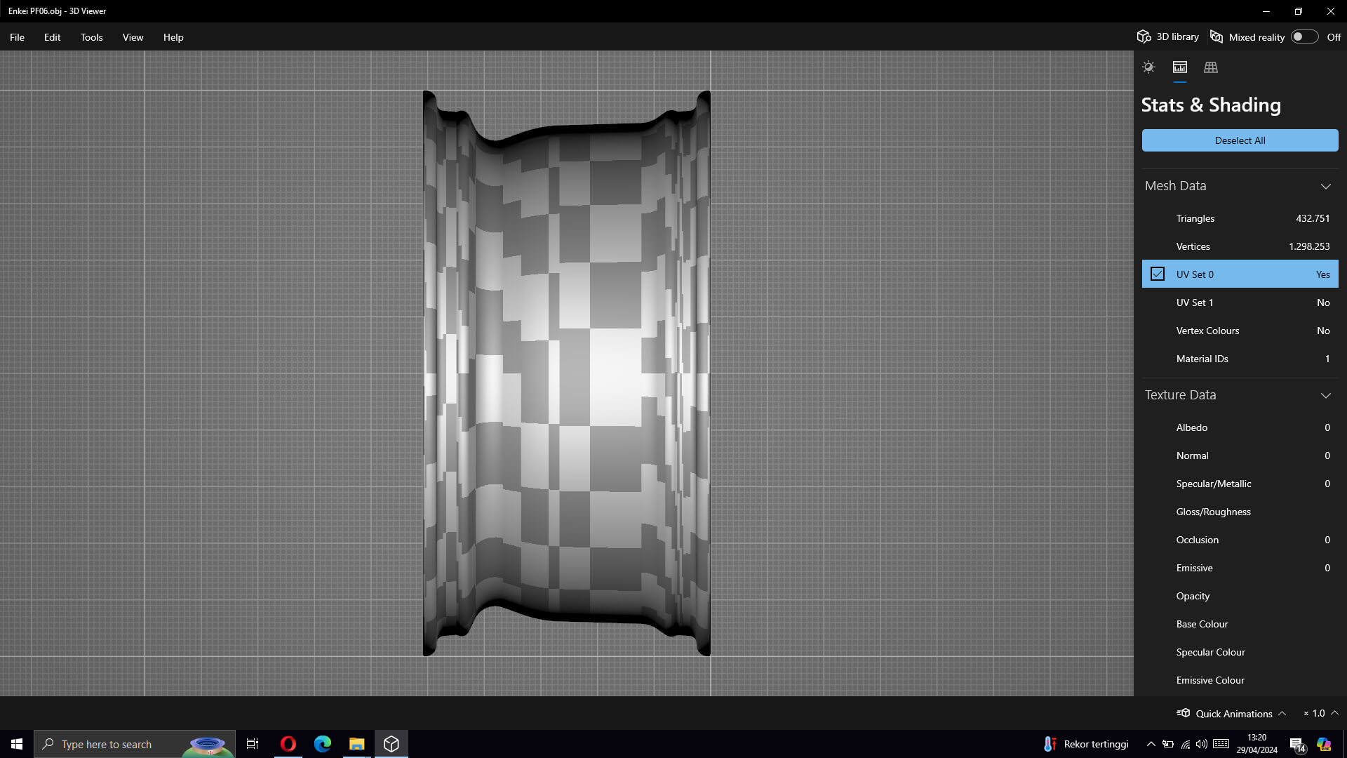 Enkei PF06 Racing - 3D Model by impulse99
