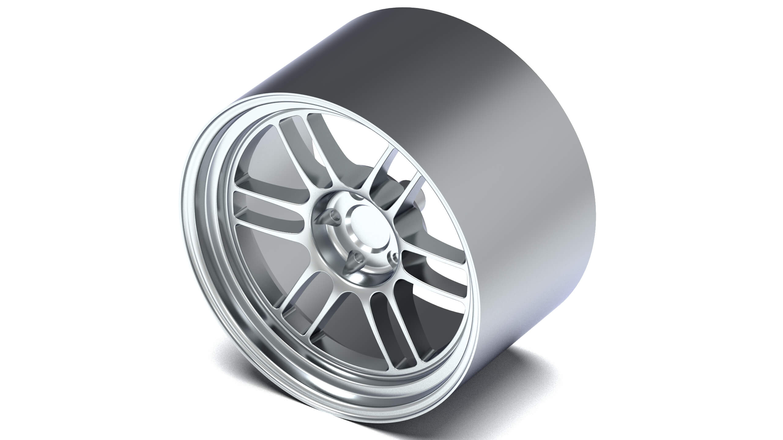 Enkei RPF1 RS 1-24 Scale 3D Model by impulse99