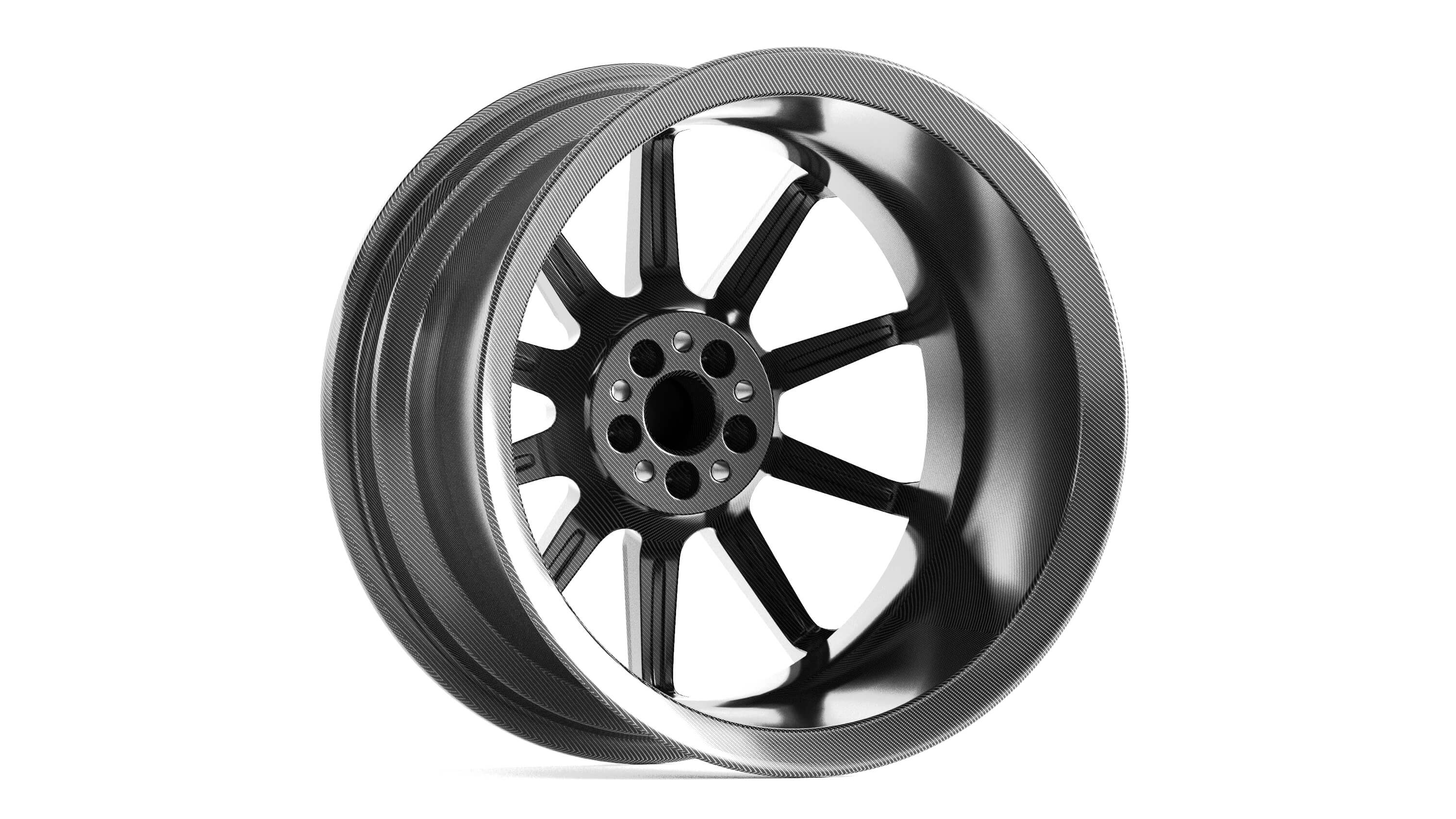 Ferrari Carbon Revolution Wheel - 3D Model by impulse99