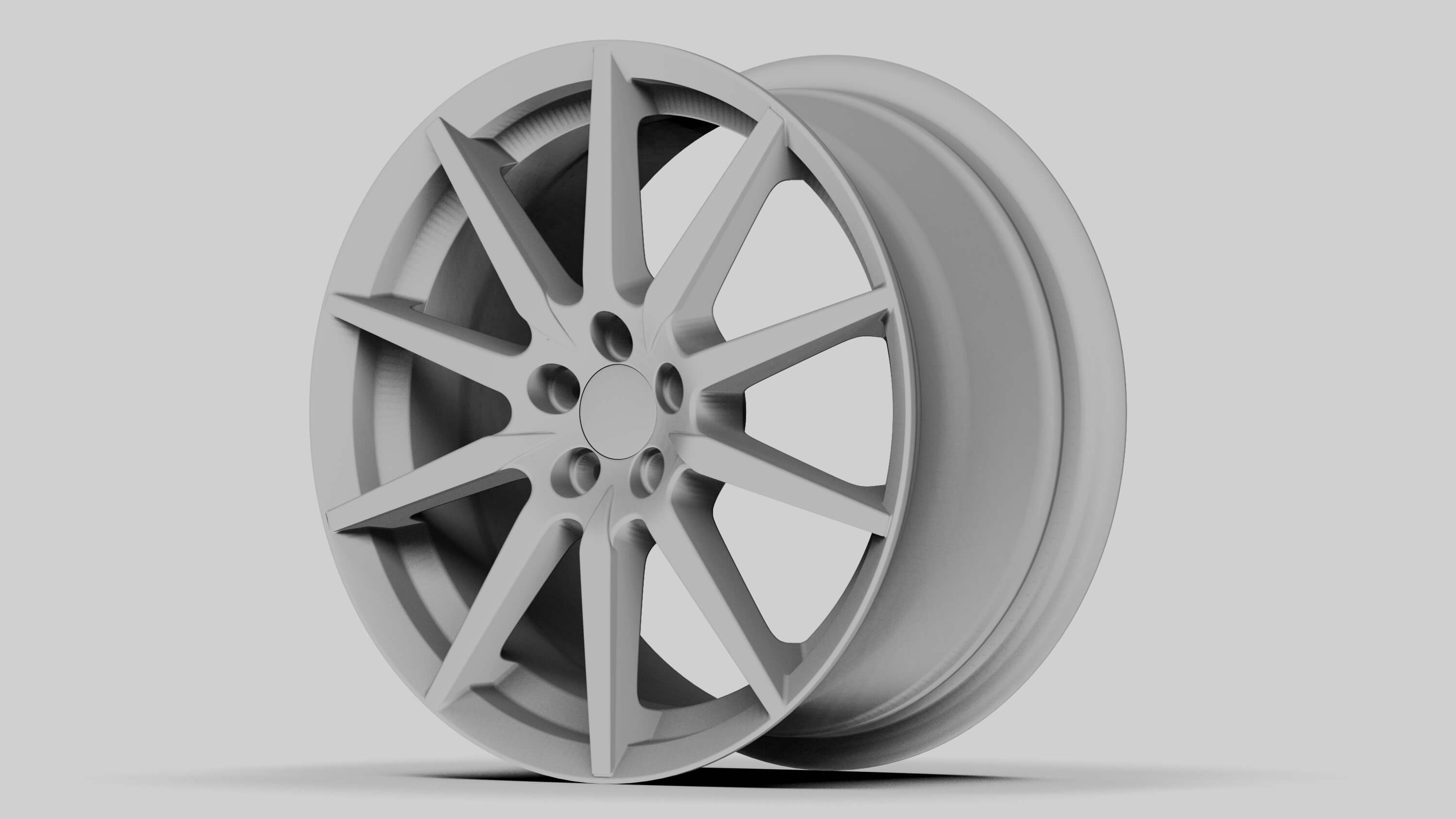 Ferrari Carbon Revolution Wheel - 3D Model by impulse99