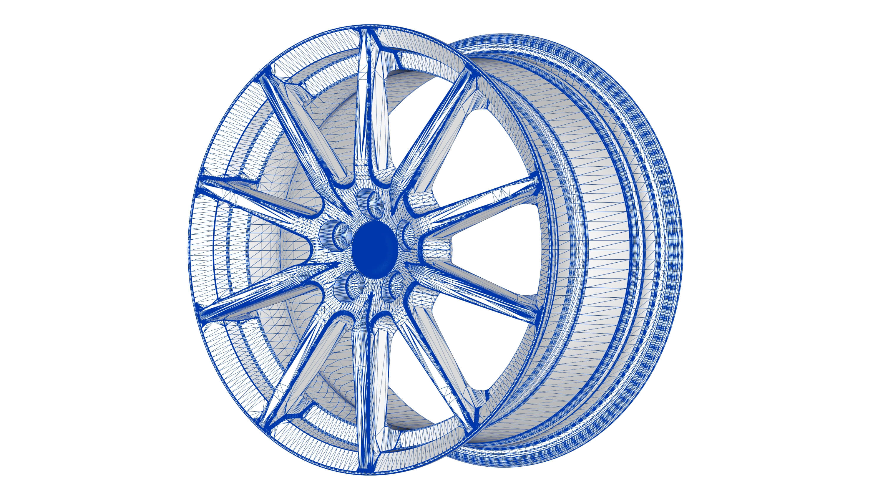 Ferrari Carbon Revolution Wheel - 3D Model by impulse99