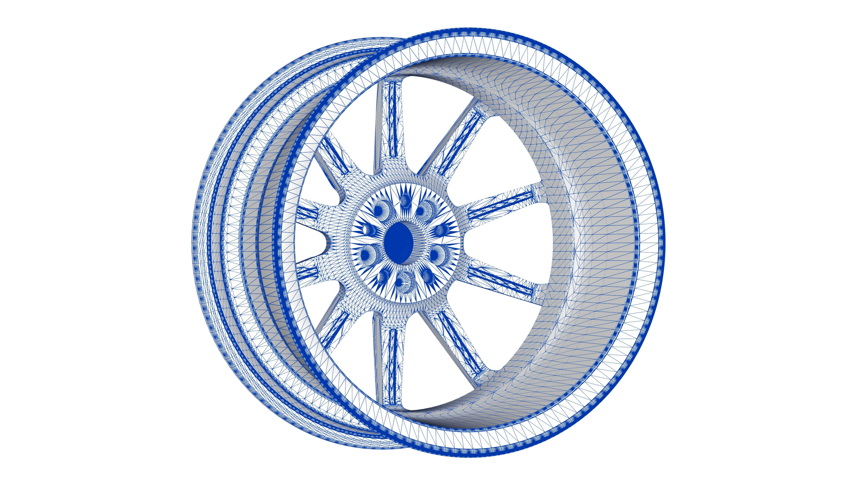 Ferrari Carbon Revolution Wheel - 3D Model by impulse99