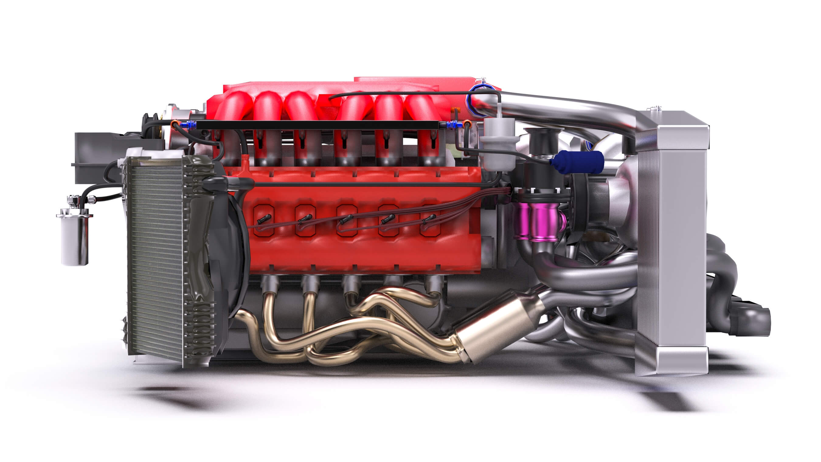 Ferrari Koenig Specials Twin Turbo V12 - 3D Model by impulse99