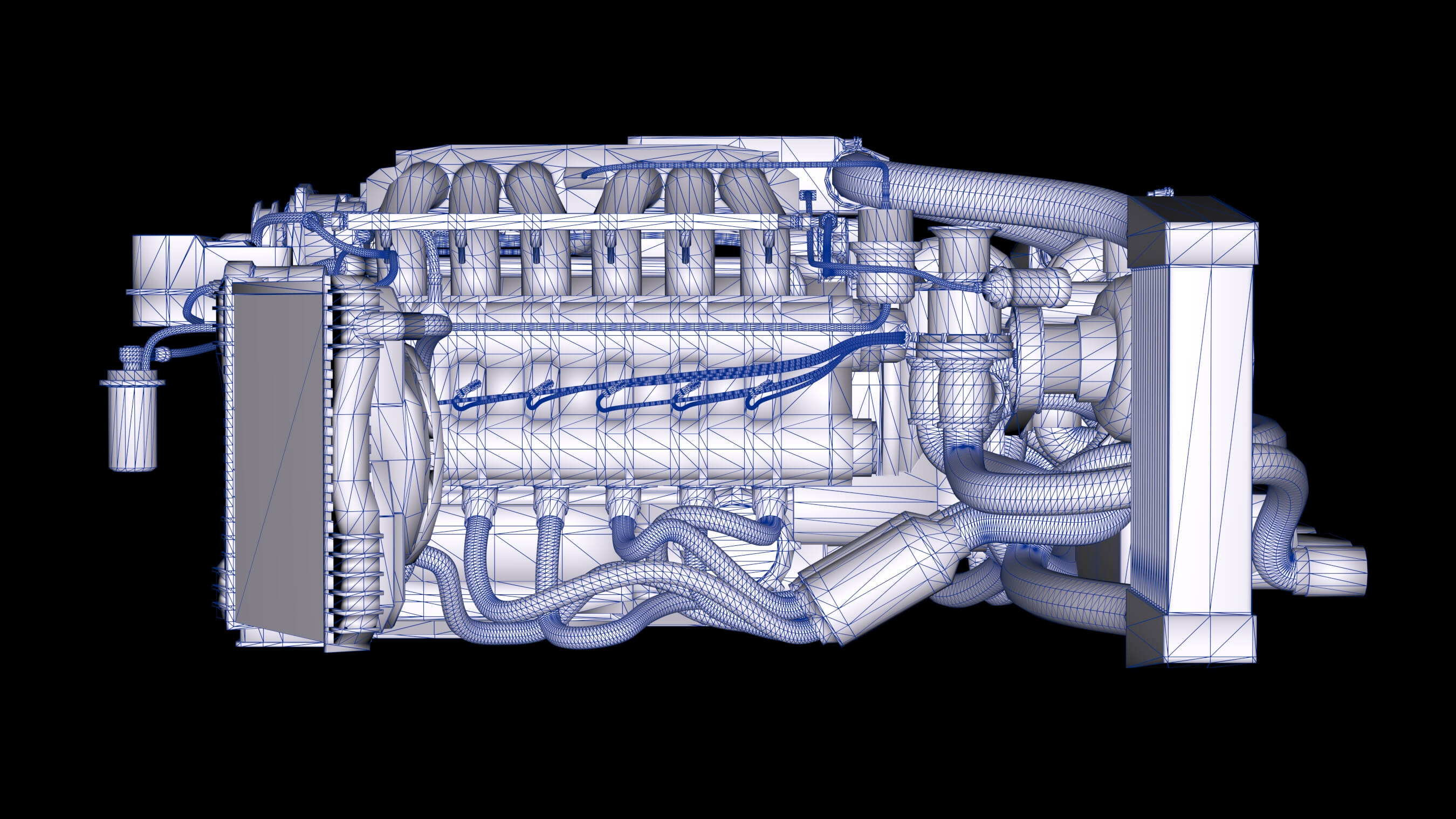 Ferrari Koenig Specials Twin Turbo V12 - 3D Model by impulse99