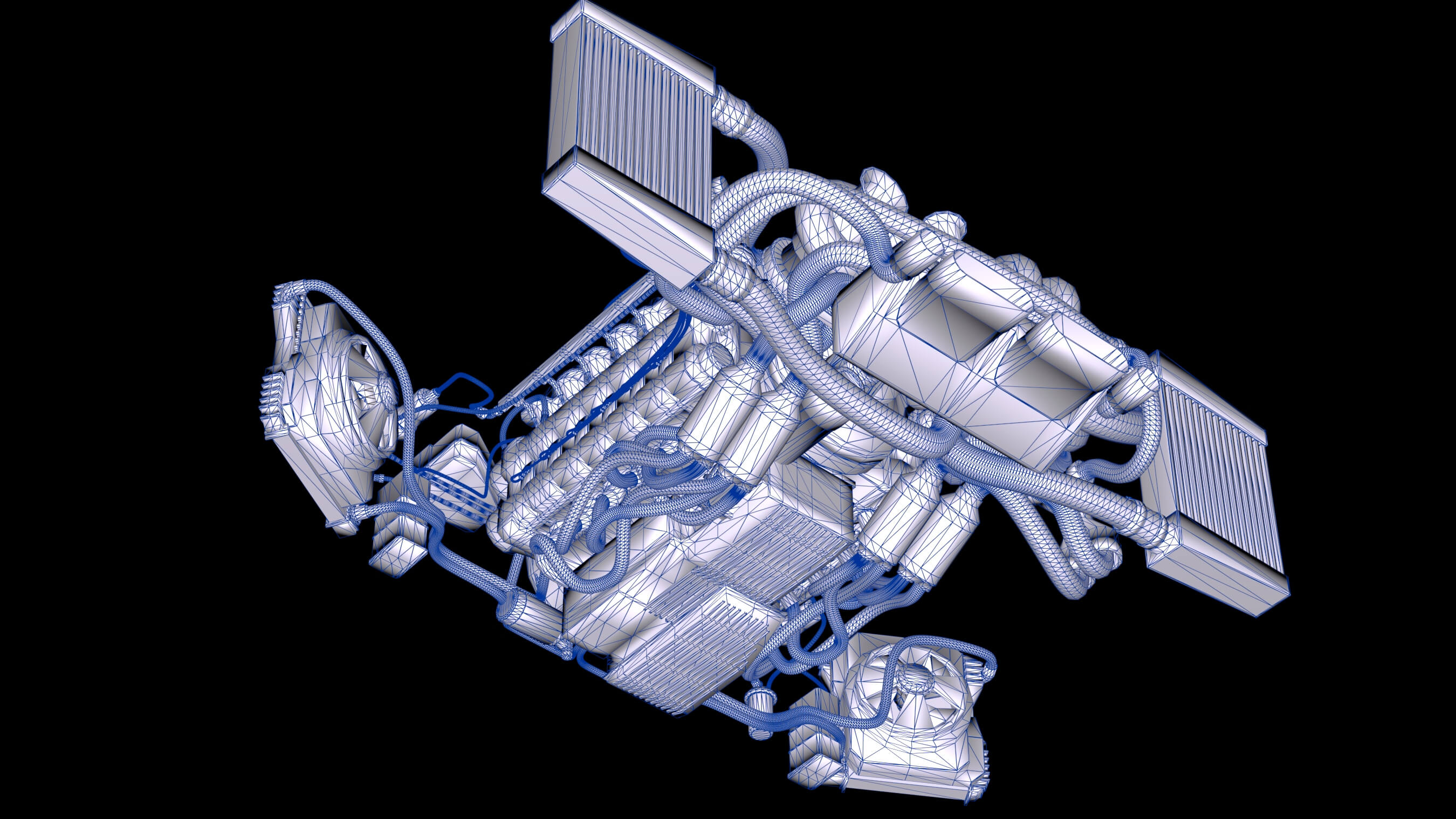 Ferrari Koenig Specials Twin Turbo V12 - 3D Model by impulse99
