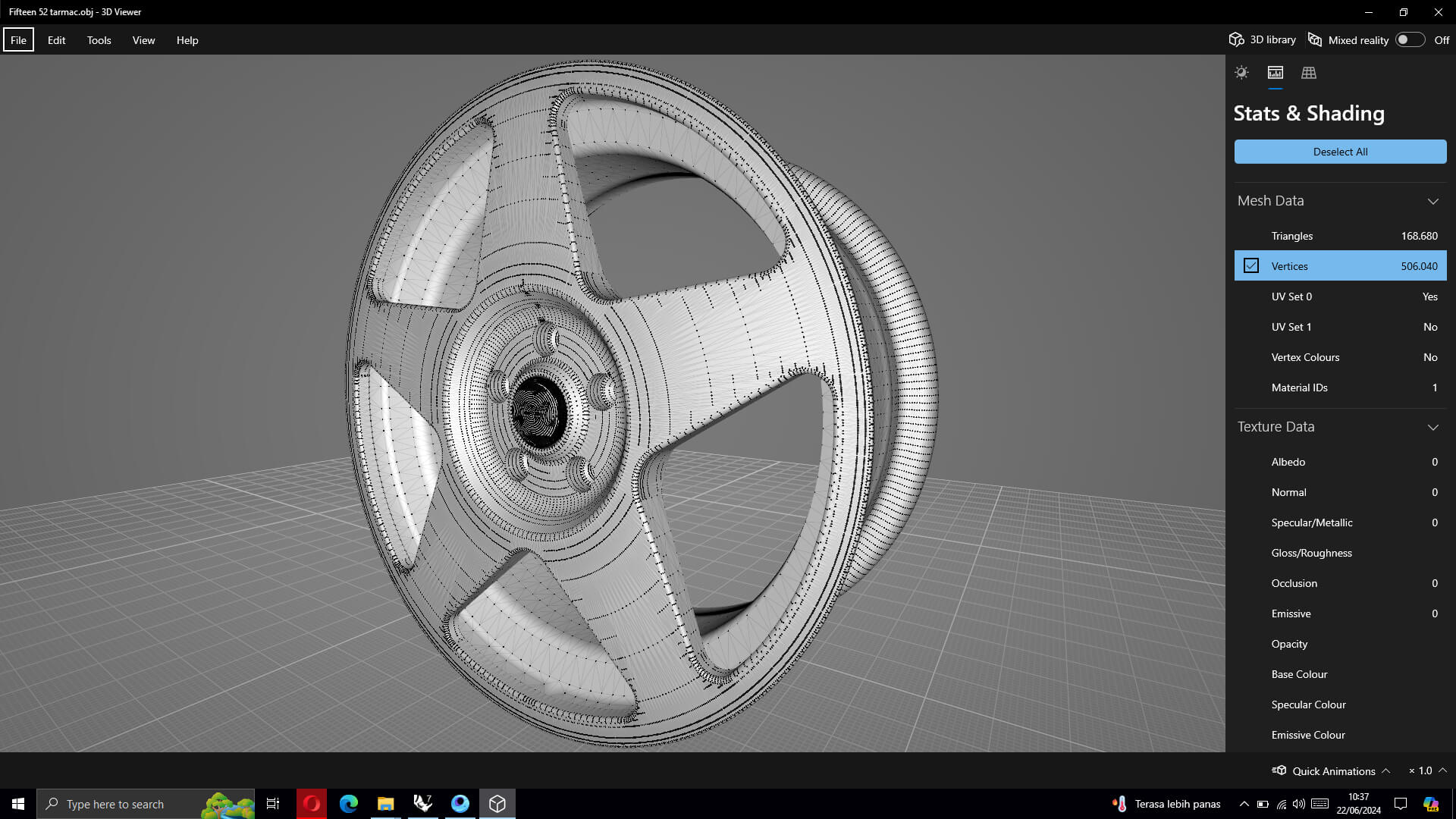 Fifteen 52 Tarmac - 3D Model by impulse99
