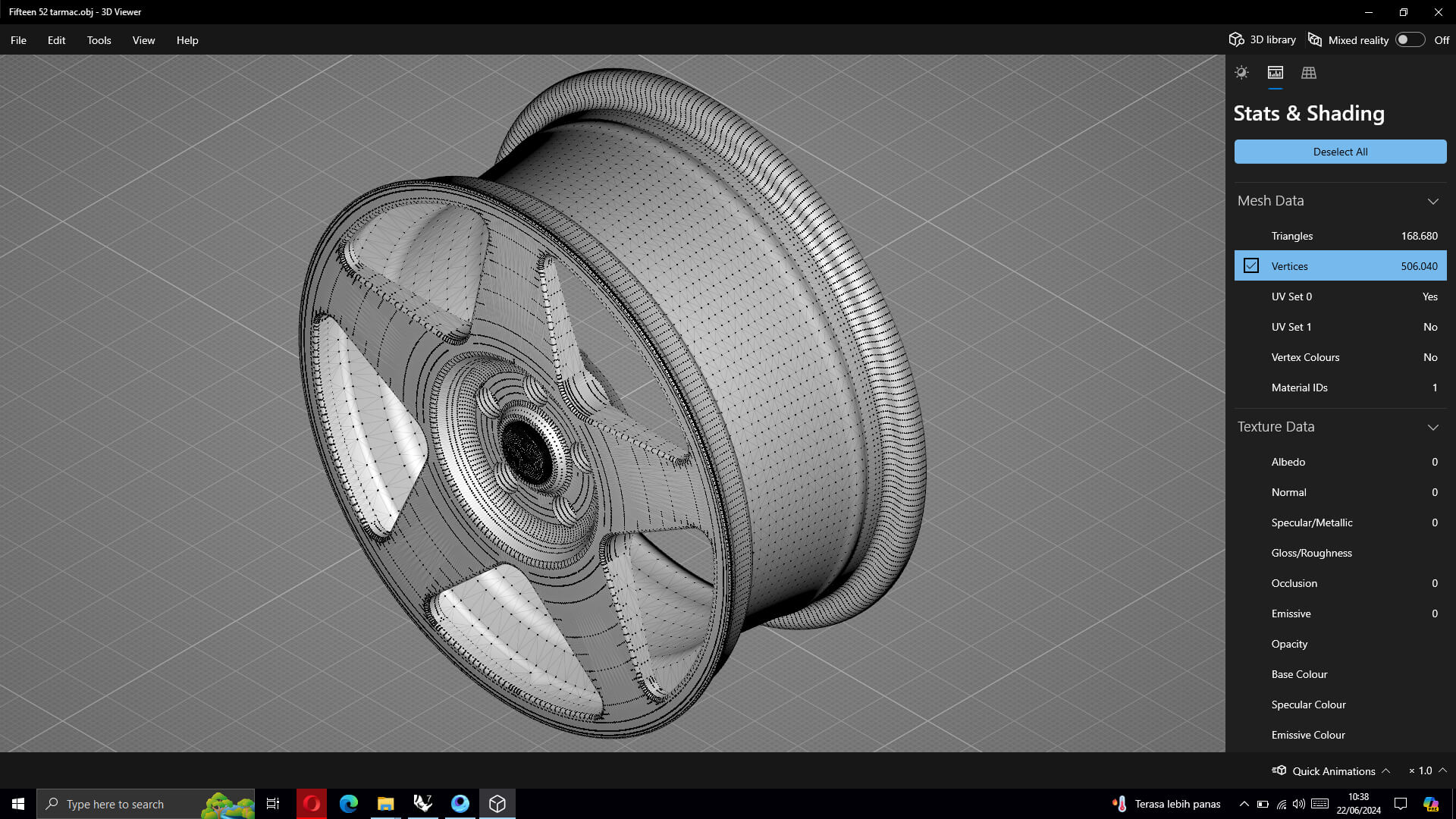 Fifteen 52 Tarmac - 3D Model by impulse99