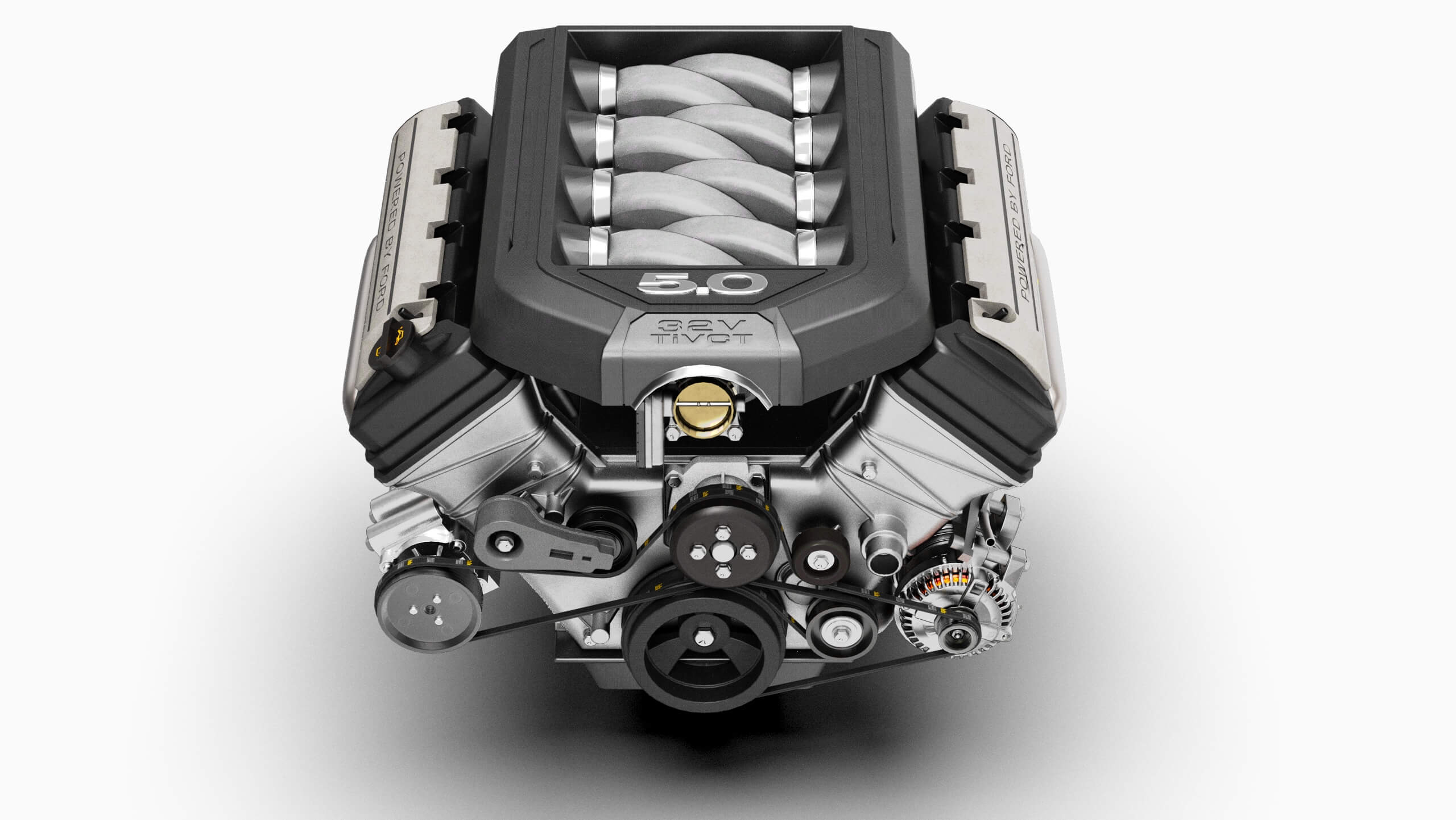 Ford Coyote Supercharged V8 - 3D Model by impulse99