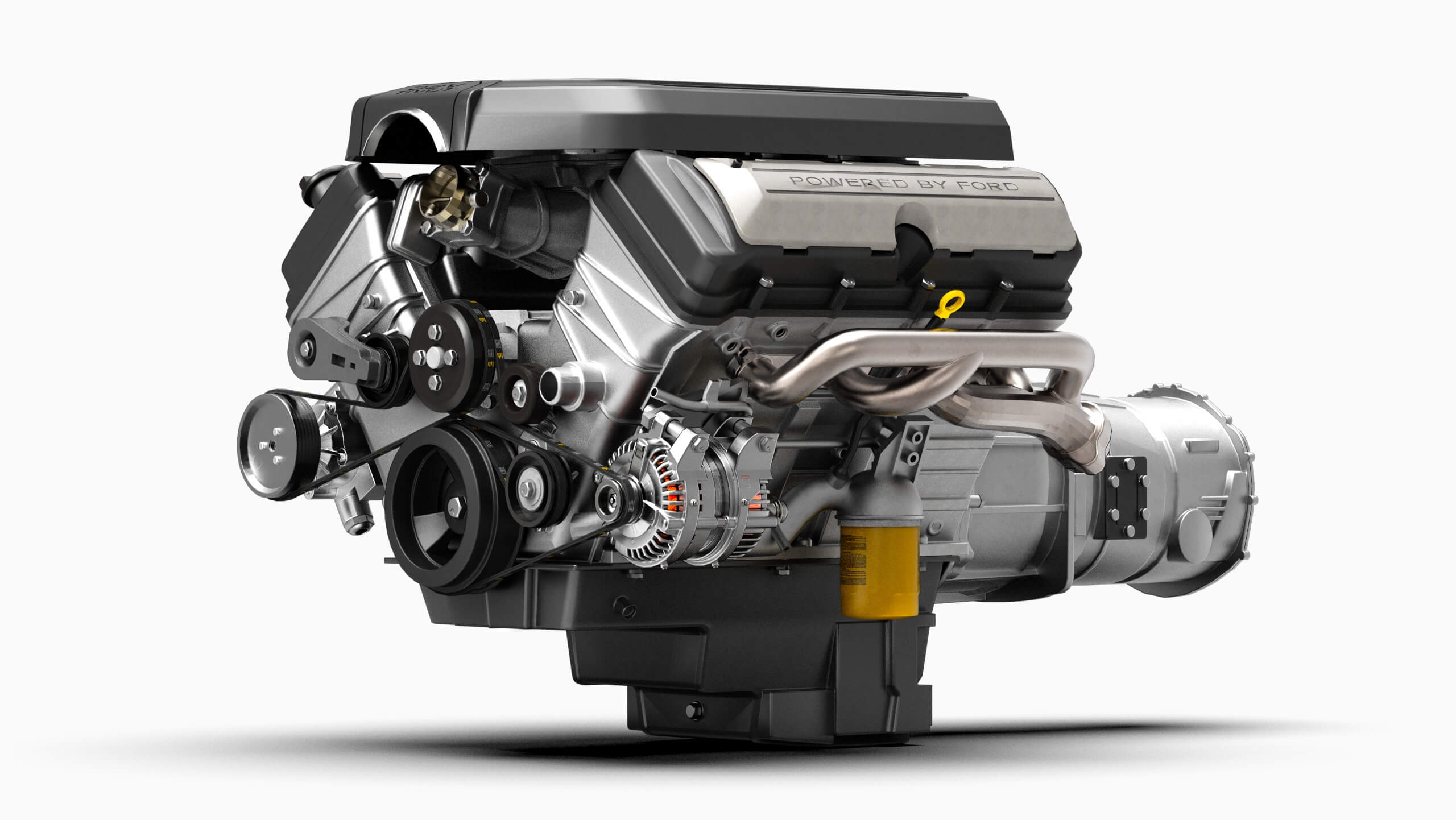 Ford Coyote Supercharged V8 - 3D Model by impulse99