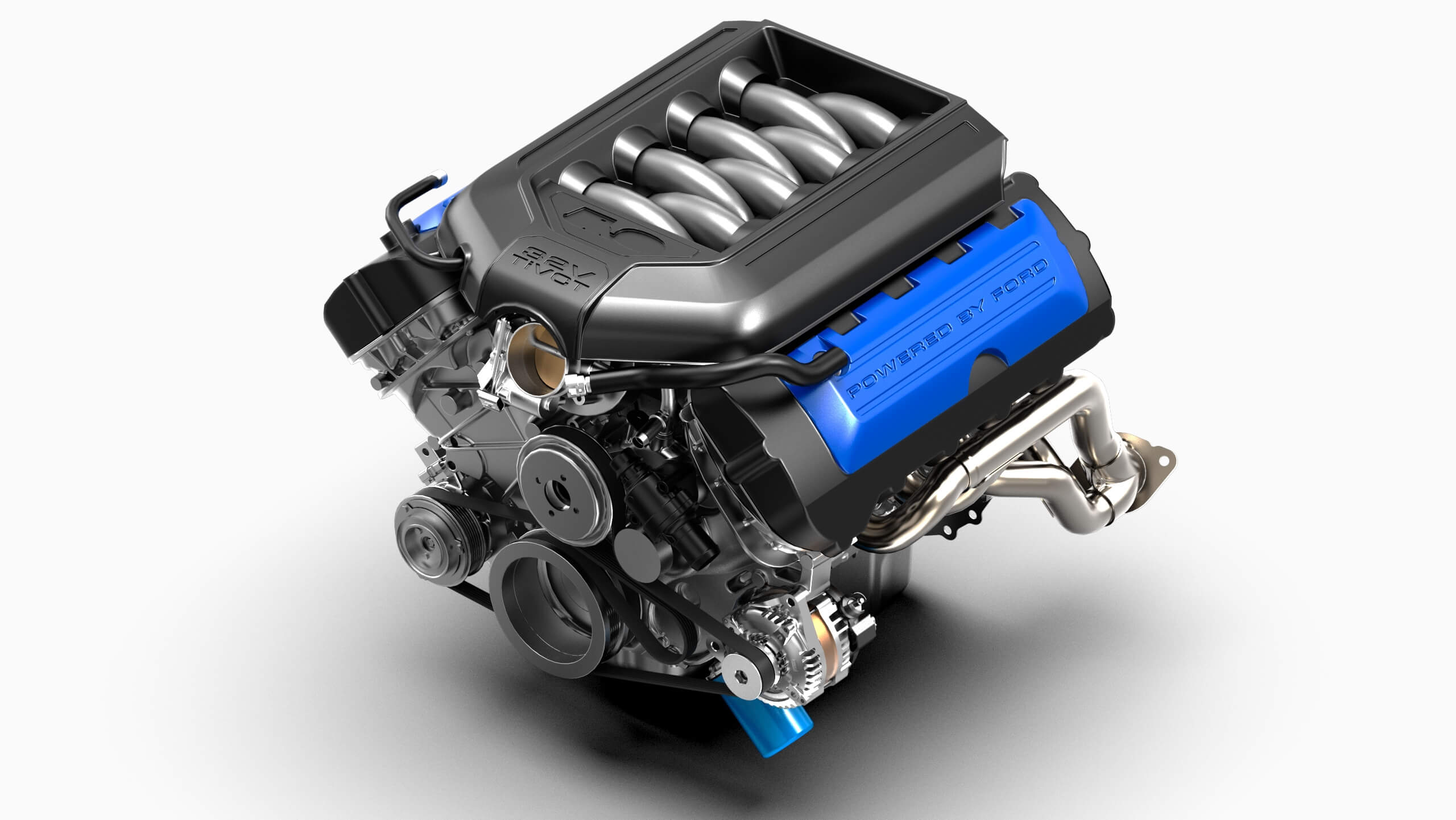 Ford Coyote V8 - 3D Model by impulse99