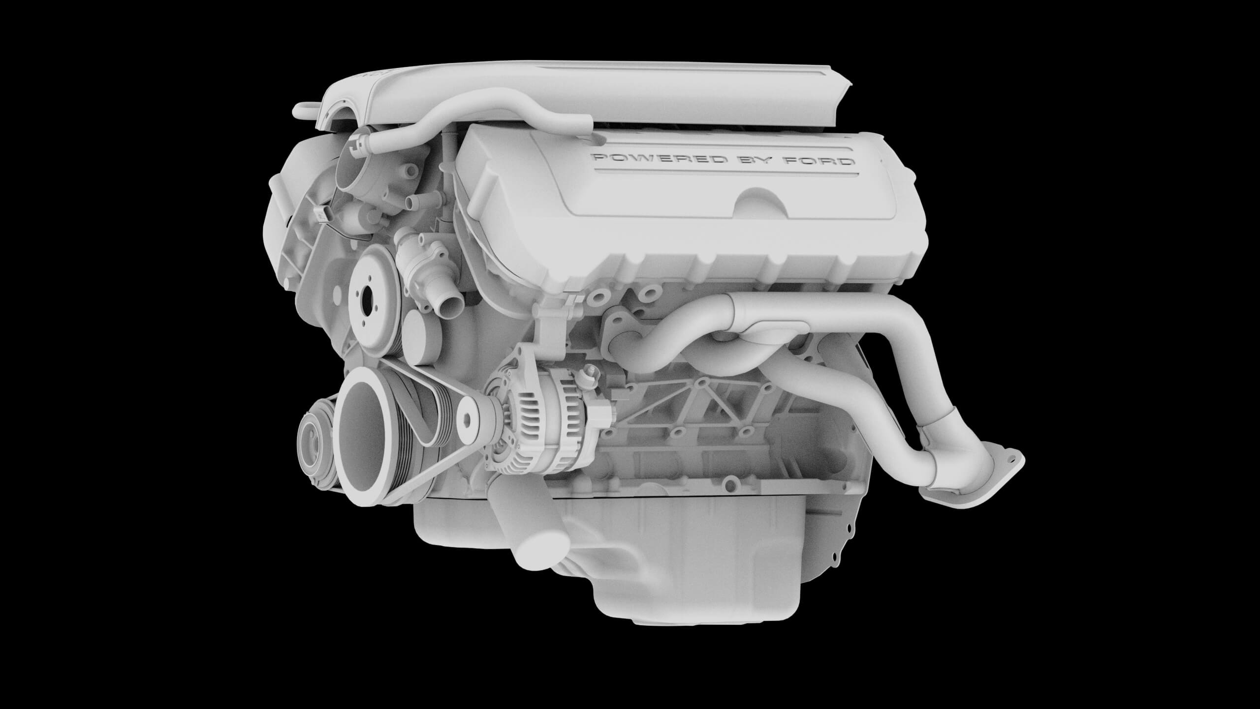 Ford Coyote V8 - 3D Model by impulse99