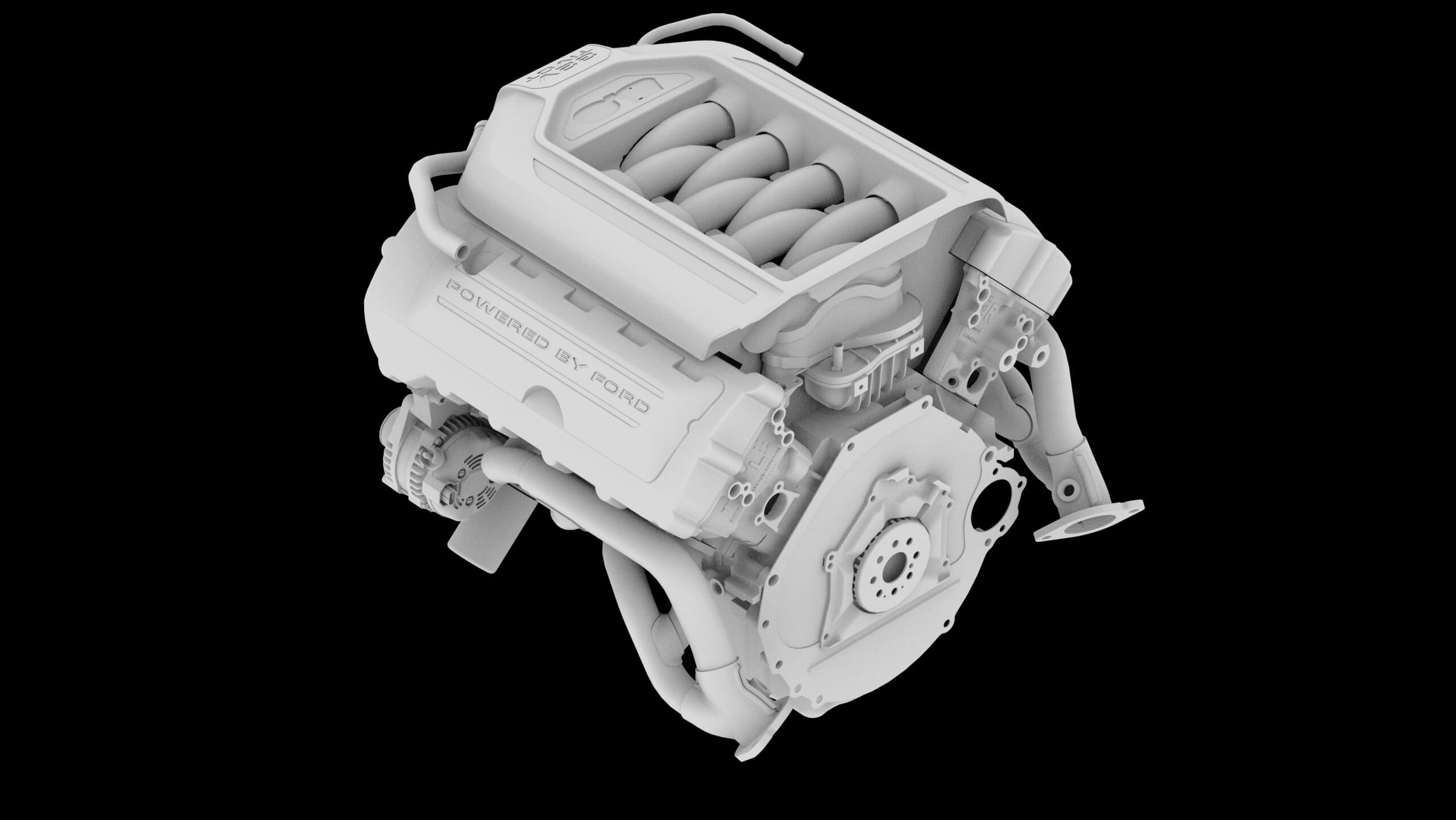 Ford Coyote V8 - 3D Model by impulse99